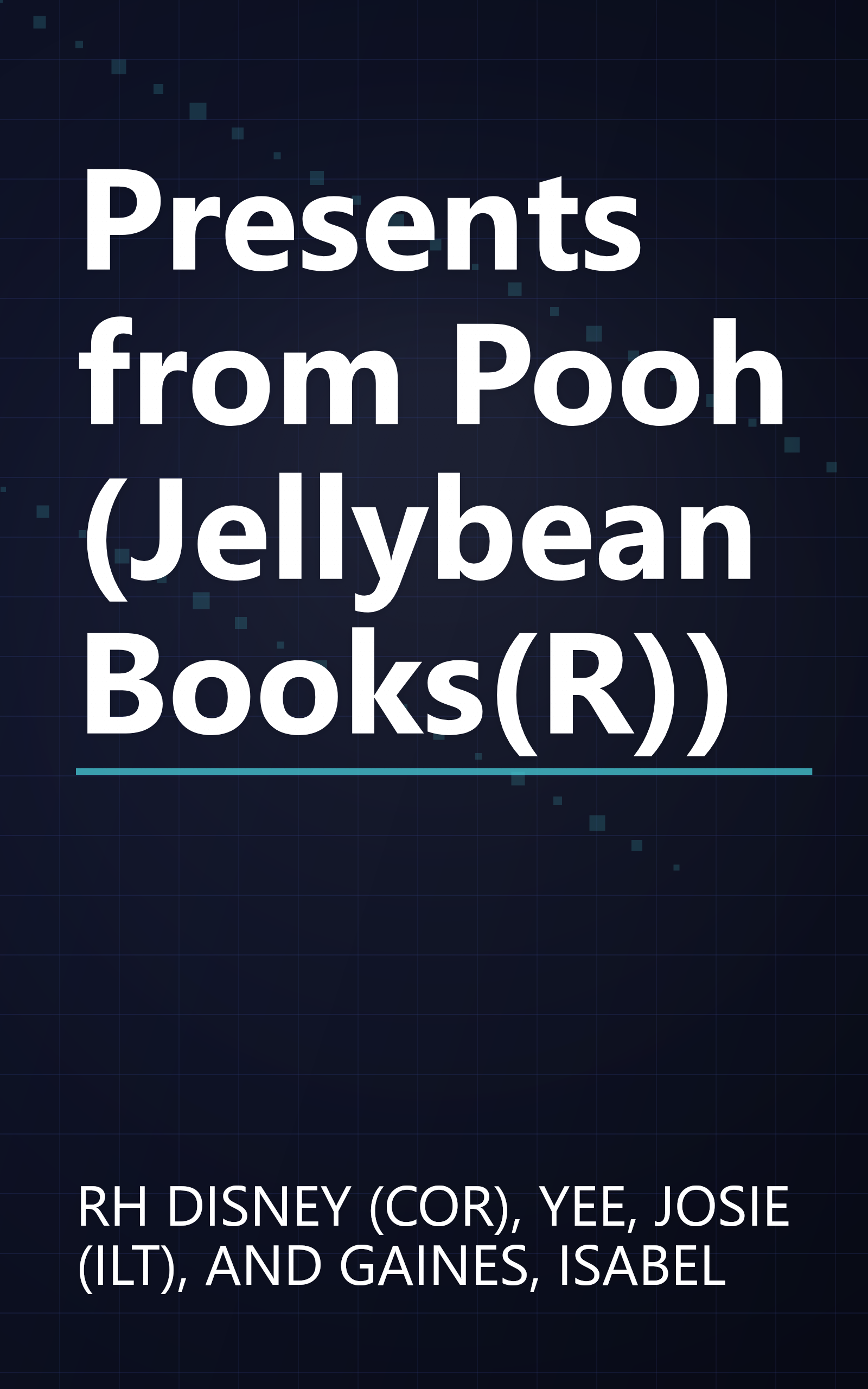 Presents from Pooh (Jellybean Books(R)) book cover