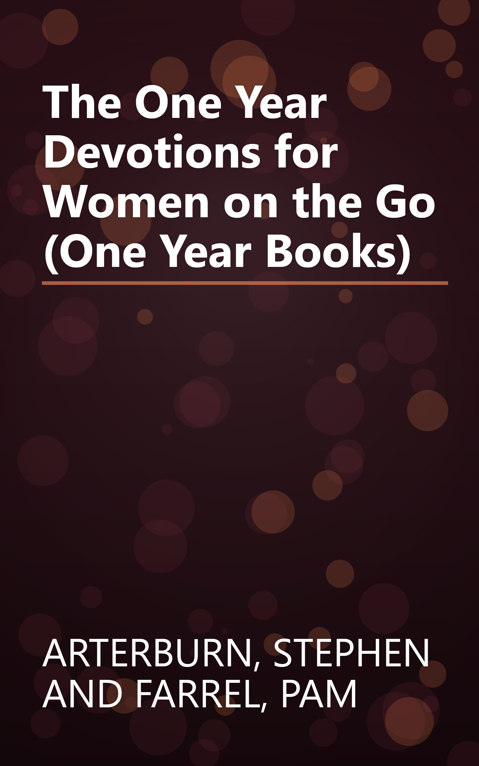 The One Year Devotions for Women on the Go (One Year Books) book cover