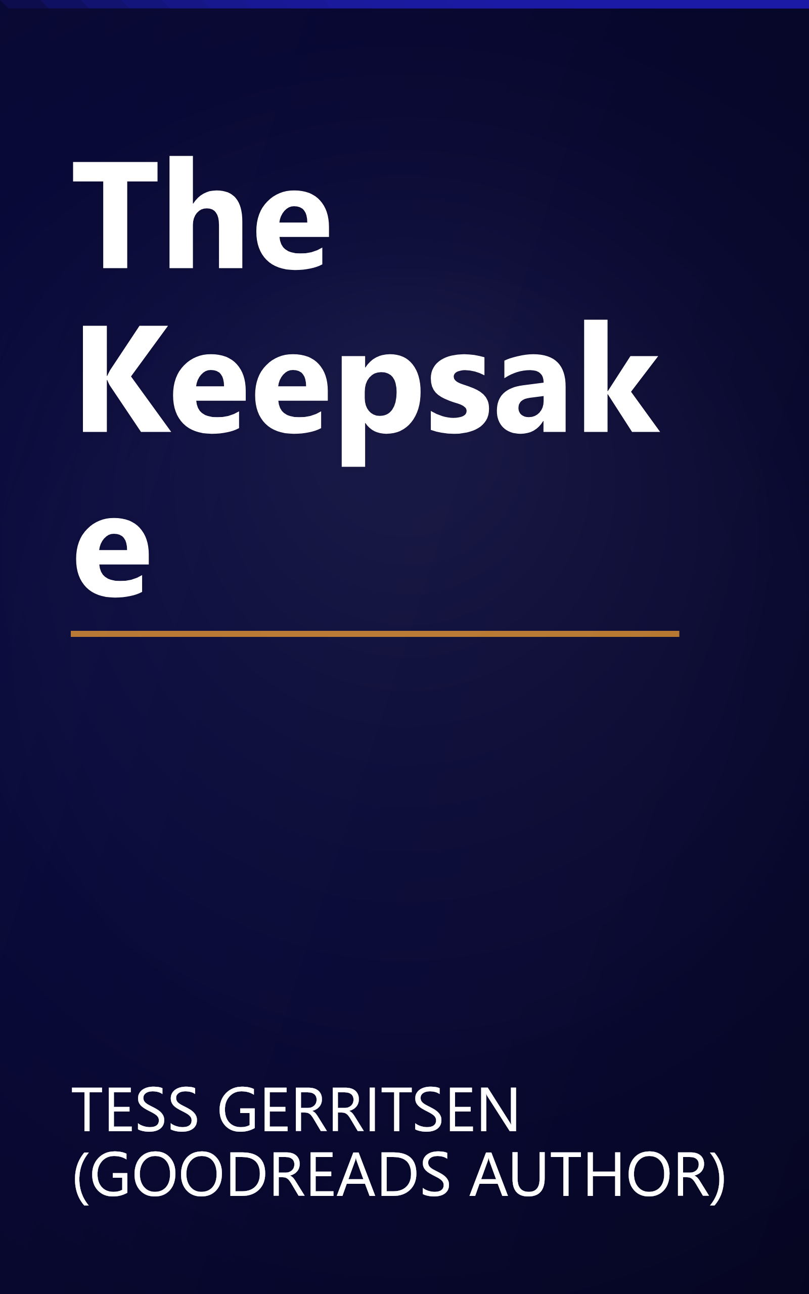 The Keepsake book cover