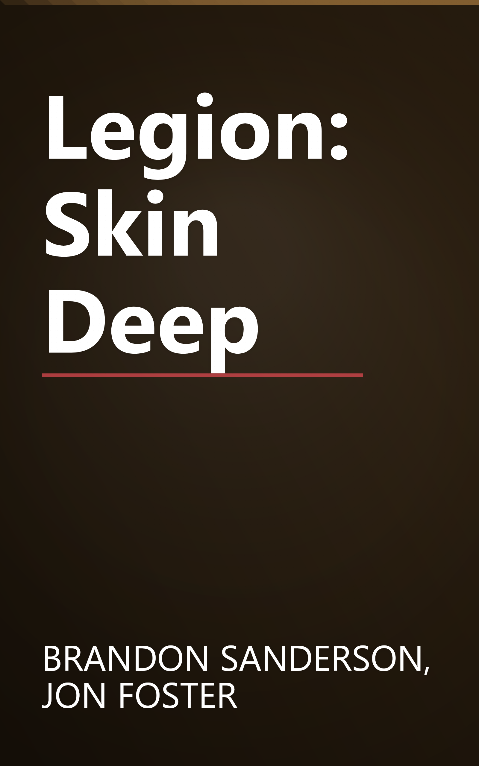 Legion: Skin Deep book cover