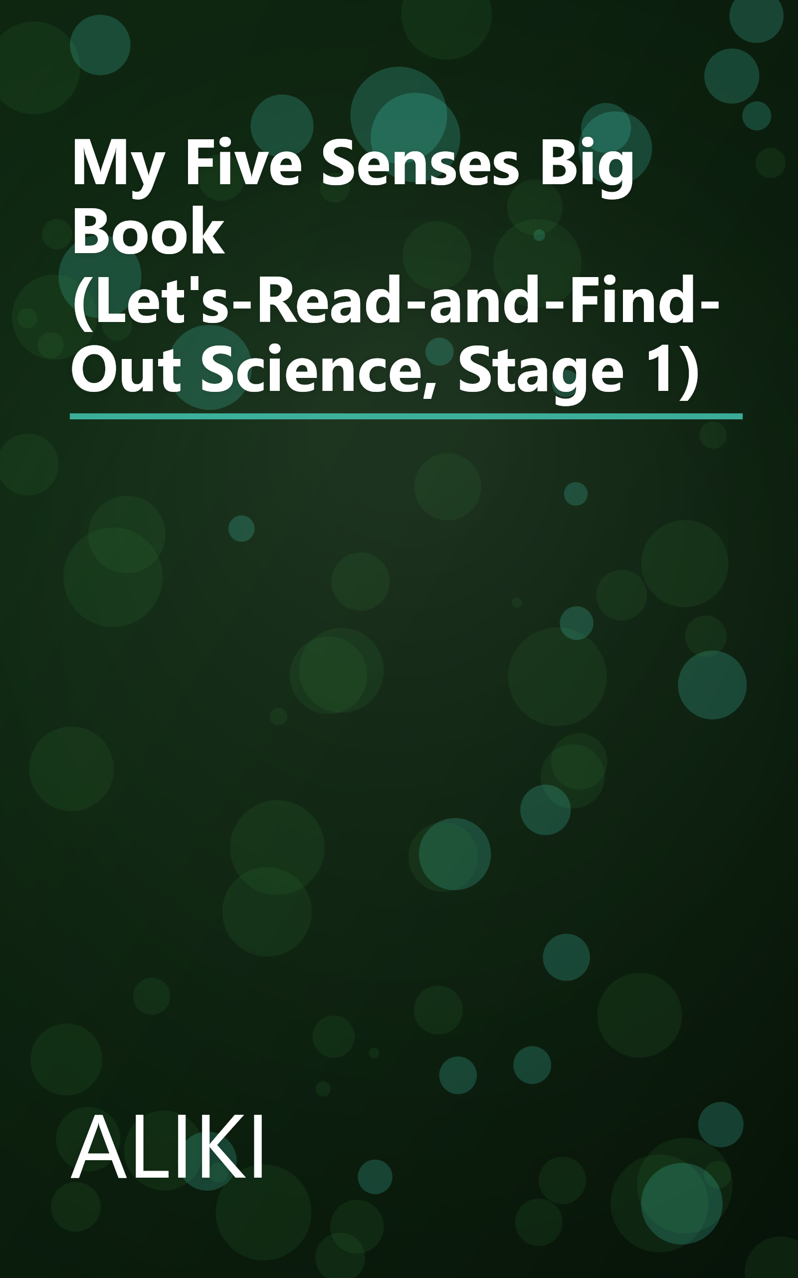 My Five Senses Big Book (Let's-Read-and-Find-Out Science, Stage 1) book cover
