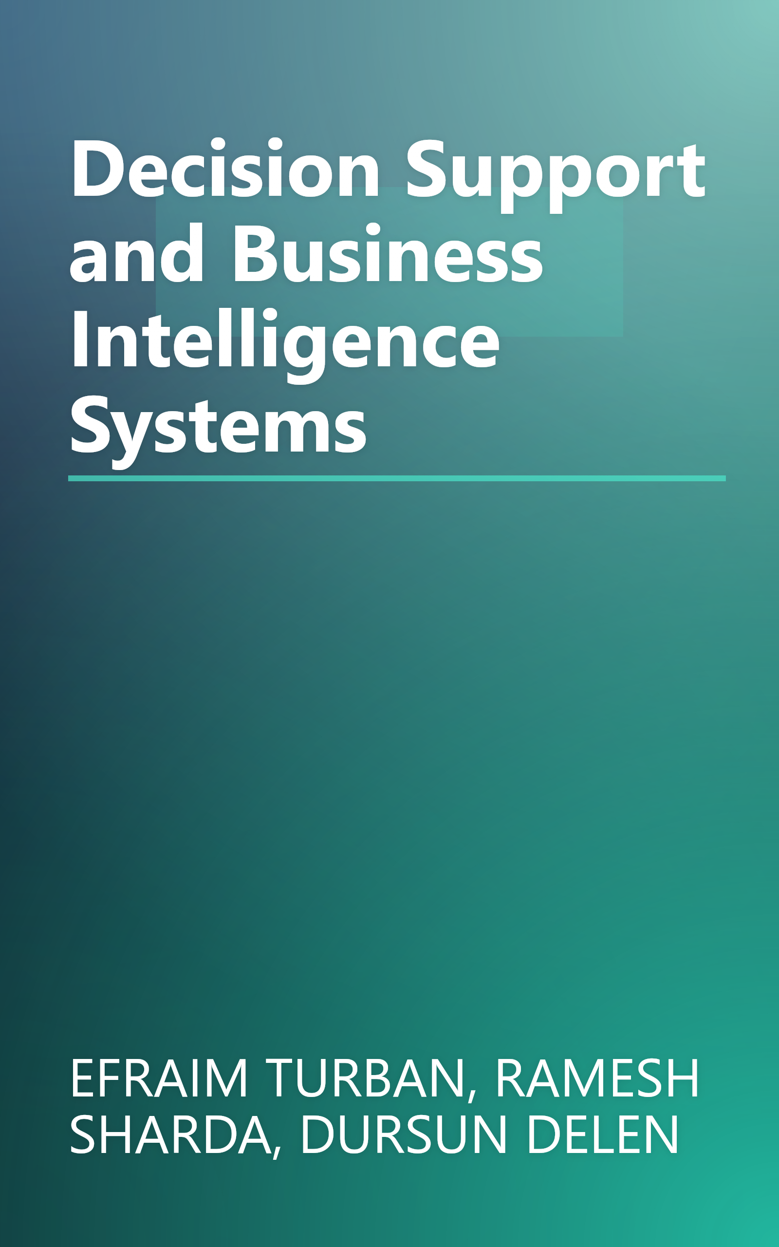 Decision Support and Business Intelligence Systems book cover