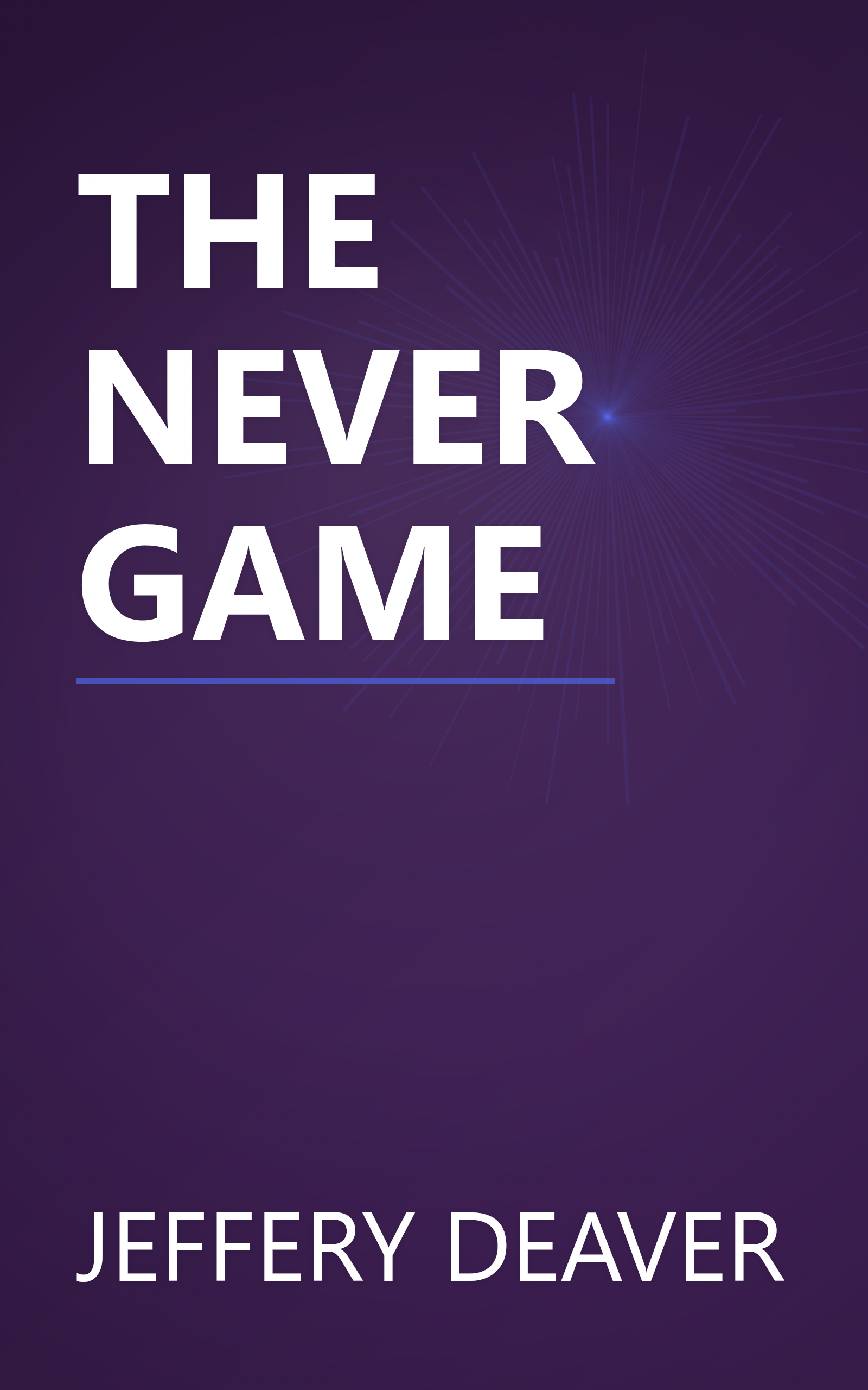 THE NEVER GAME book cover