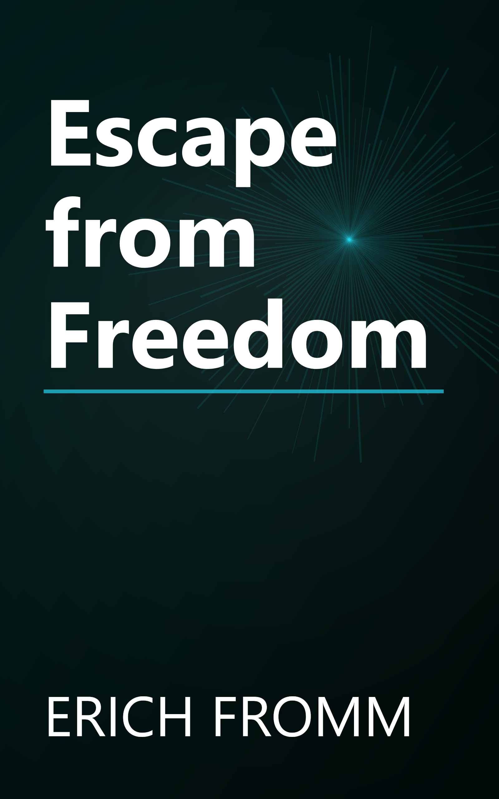 Escape from Freedom book cover