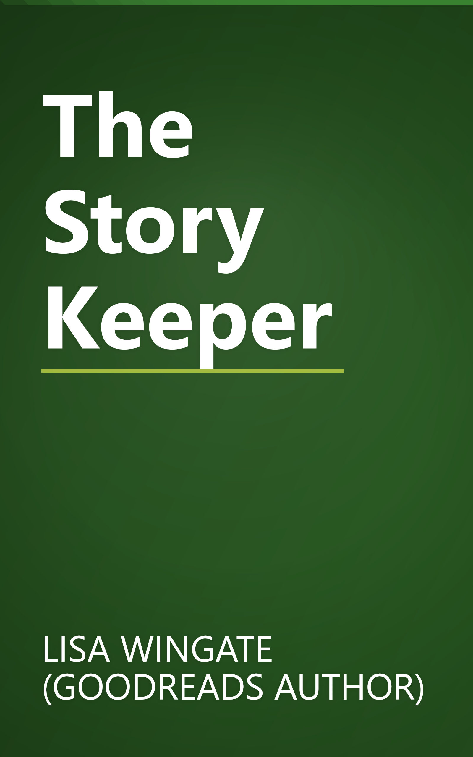 The Story Keeper book cover