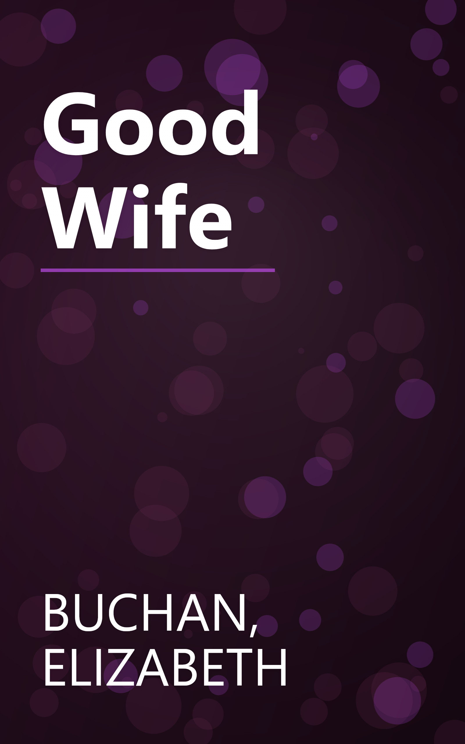 Good Wife book cover