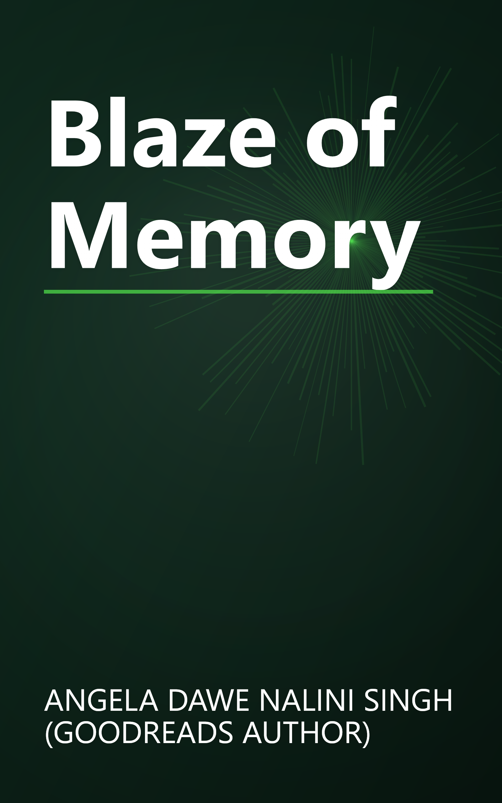 Blaze of Memory book cover