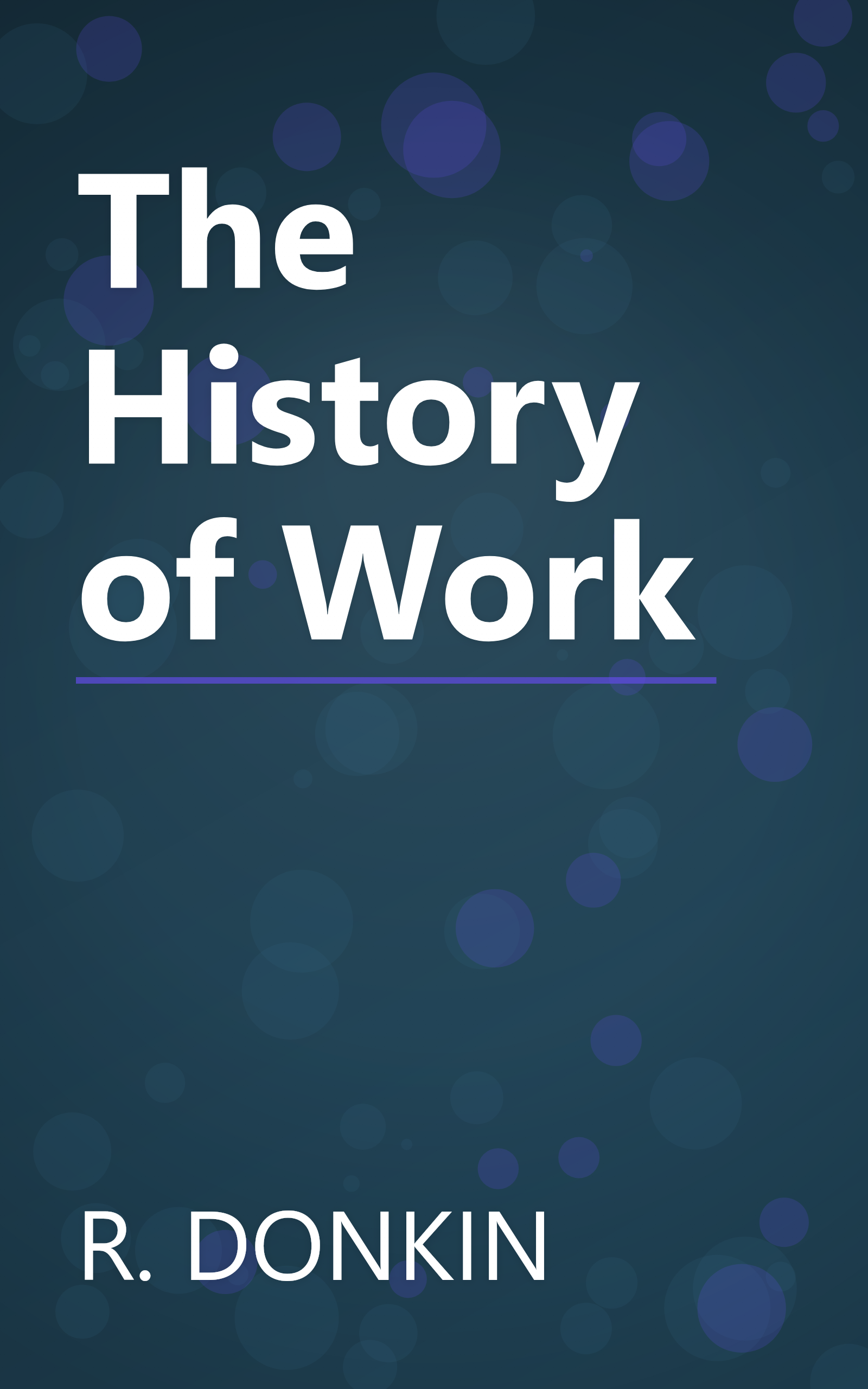 The History of Work book cover