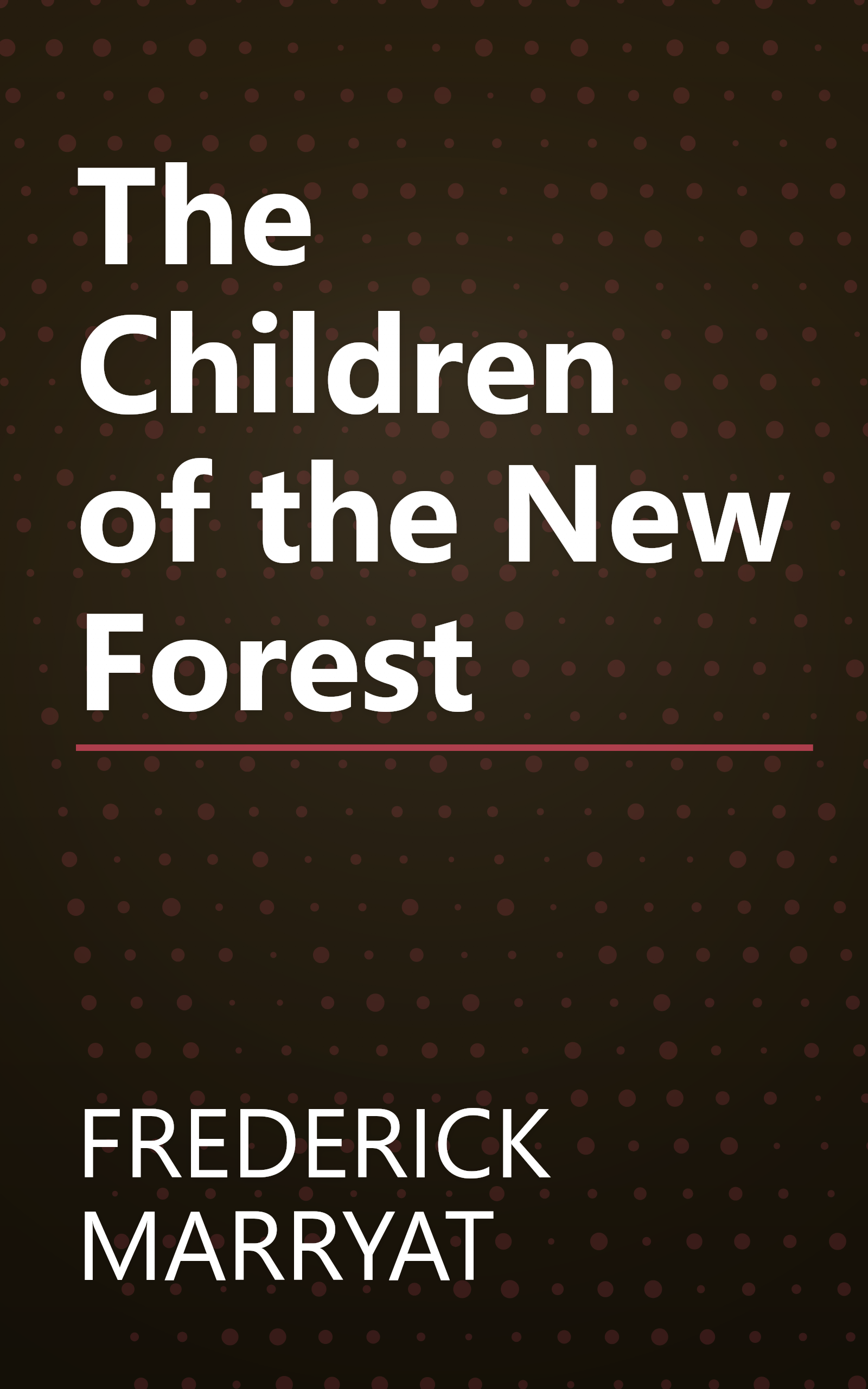 The Children of the New Forest book cover