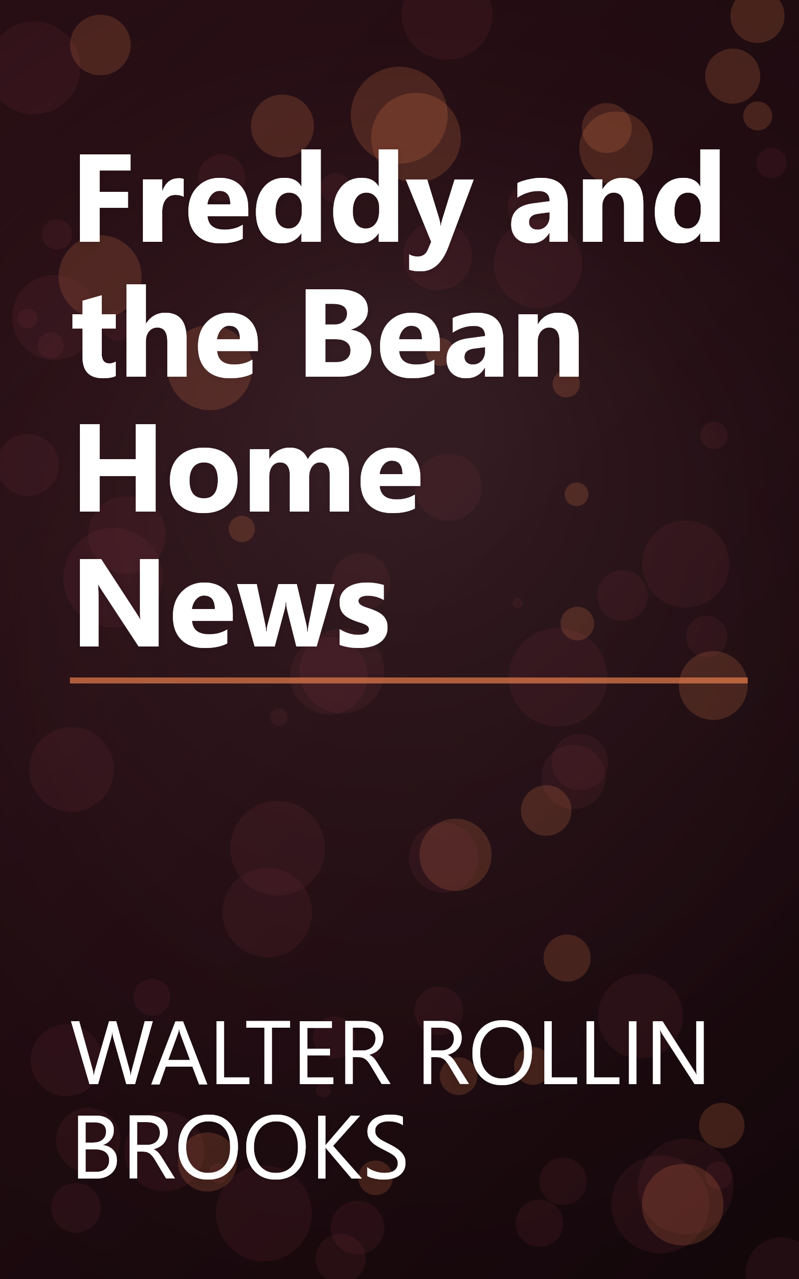 Freddy and the Bean Home News book cover