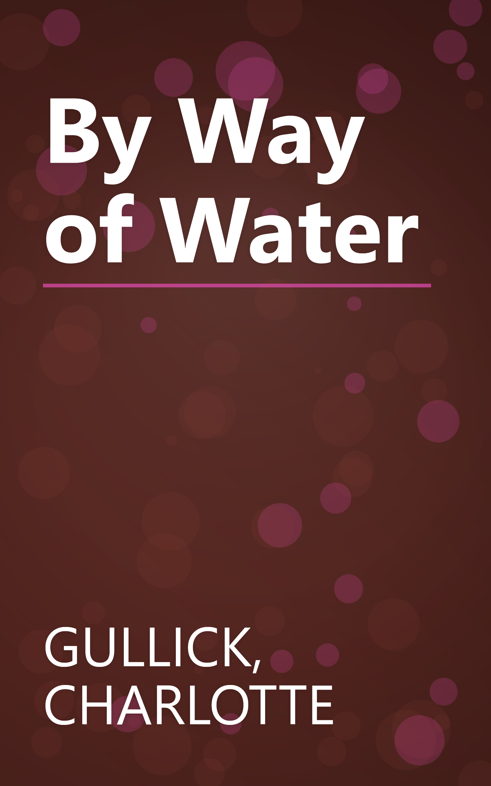 By Way of Water book cover