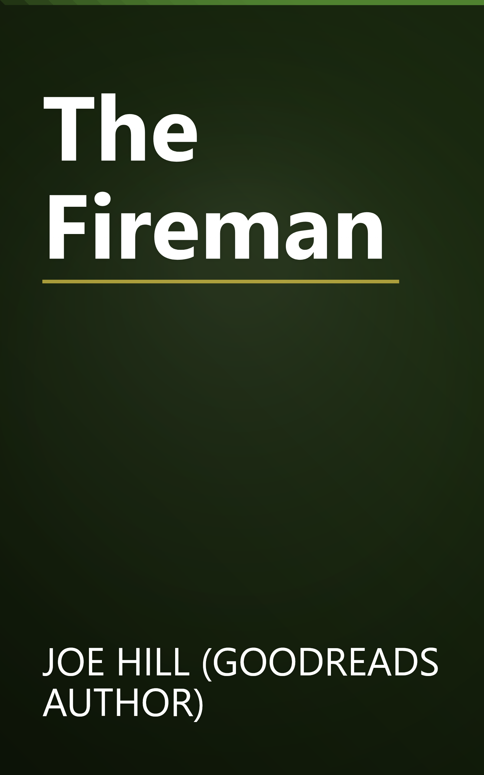 The Fireman book cover