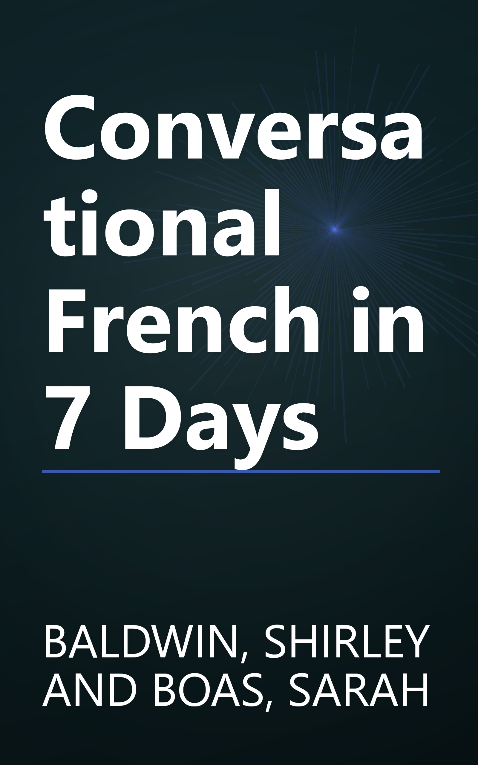 Conversational French in 7 Days book cover