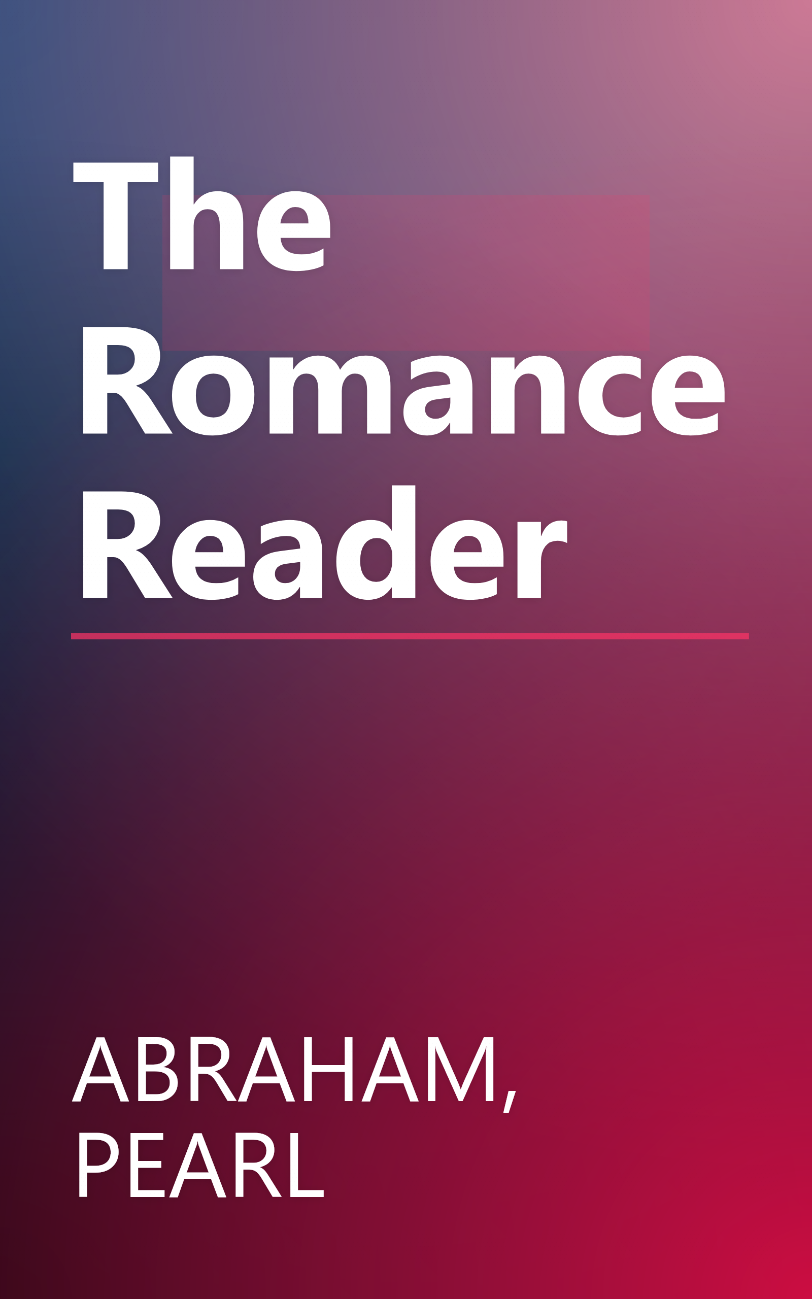 The Romance Reader book cover