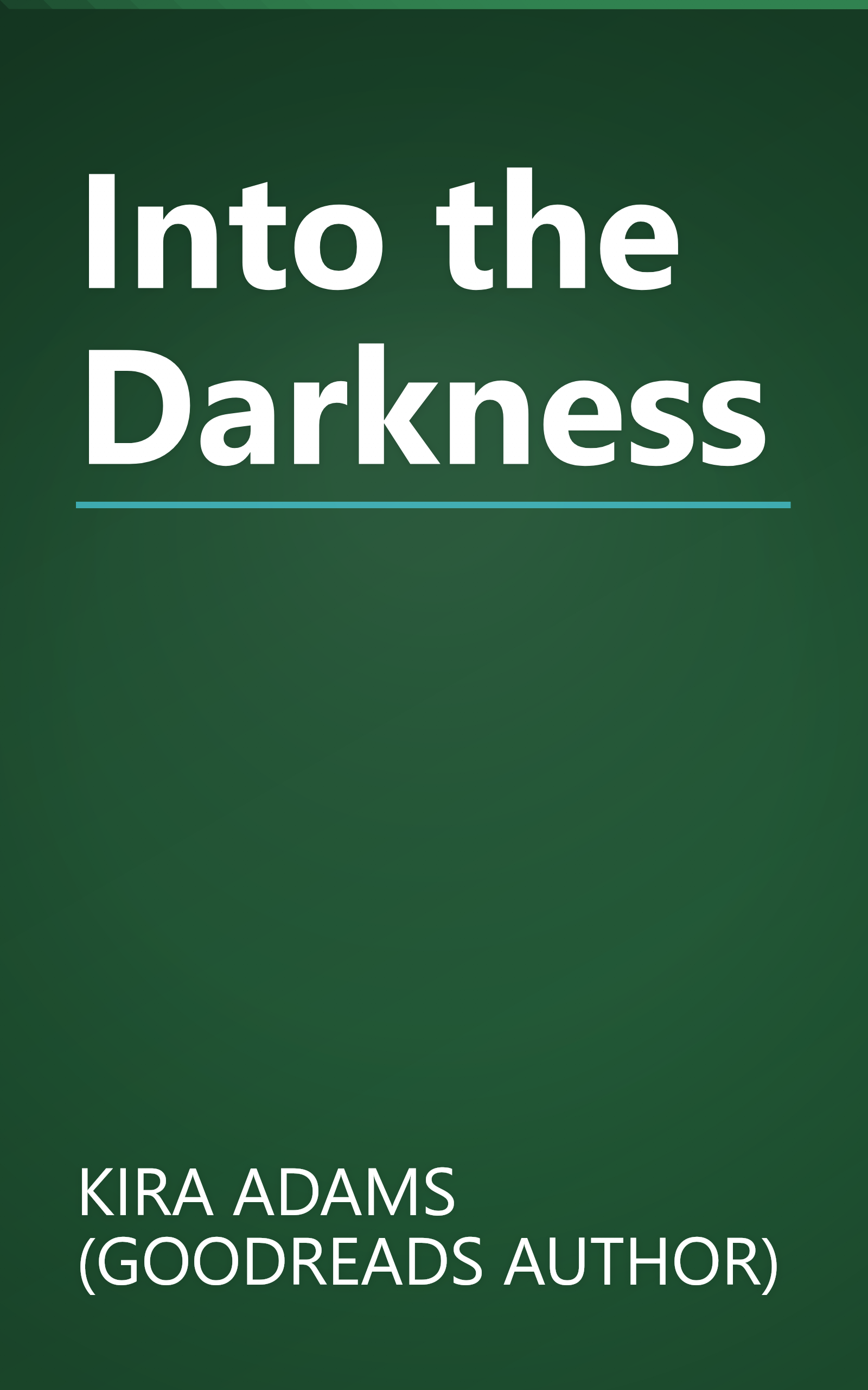 Into the Darkness book cover
