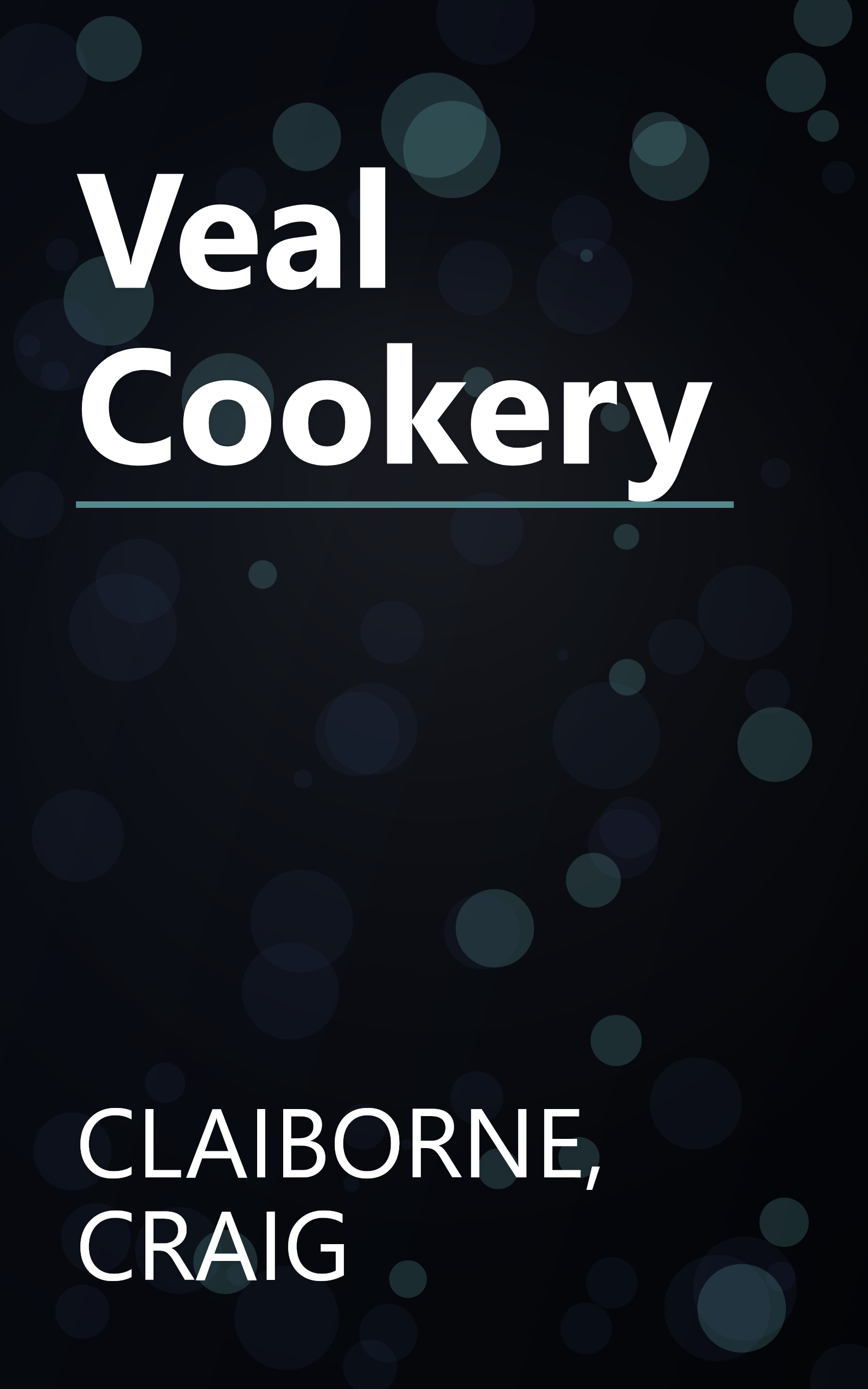 Veal Cookery book cover
