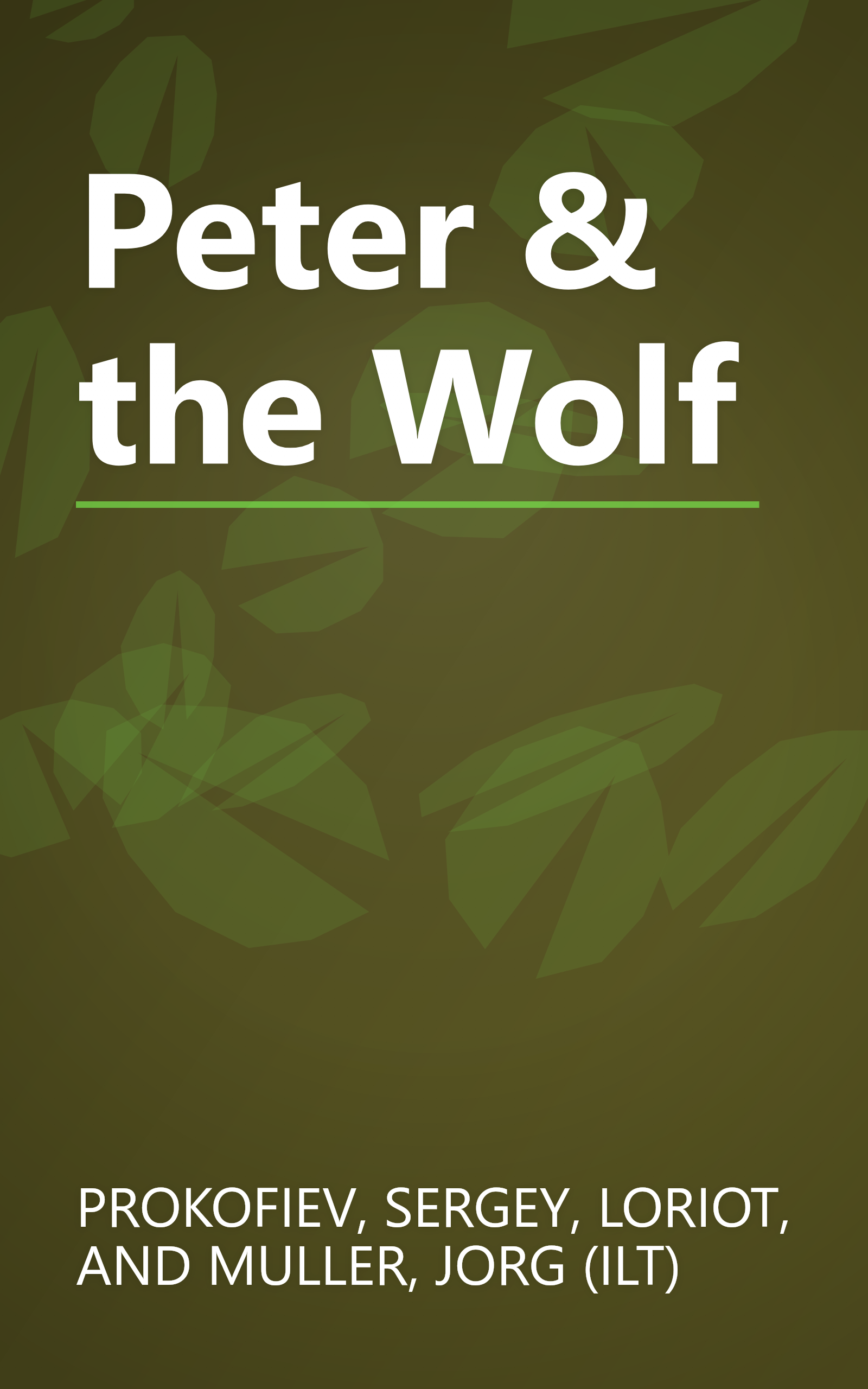 Peter & the Wolf book cover