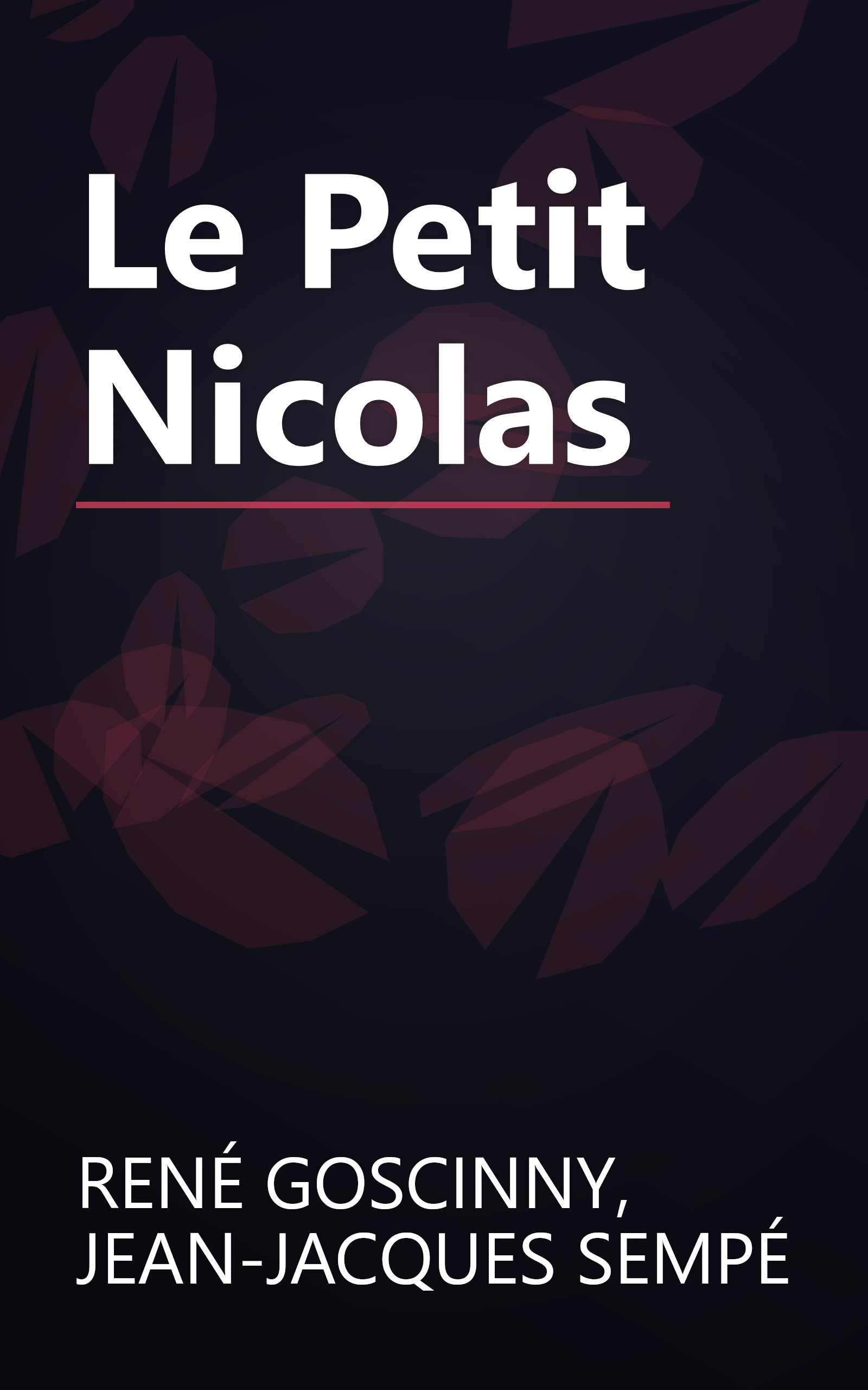 Le Petit Nicolas book cover