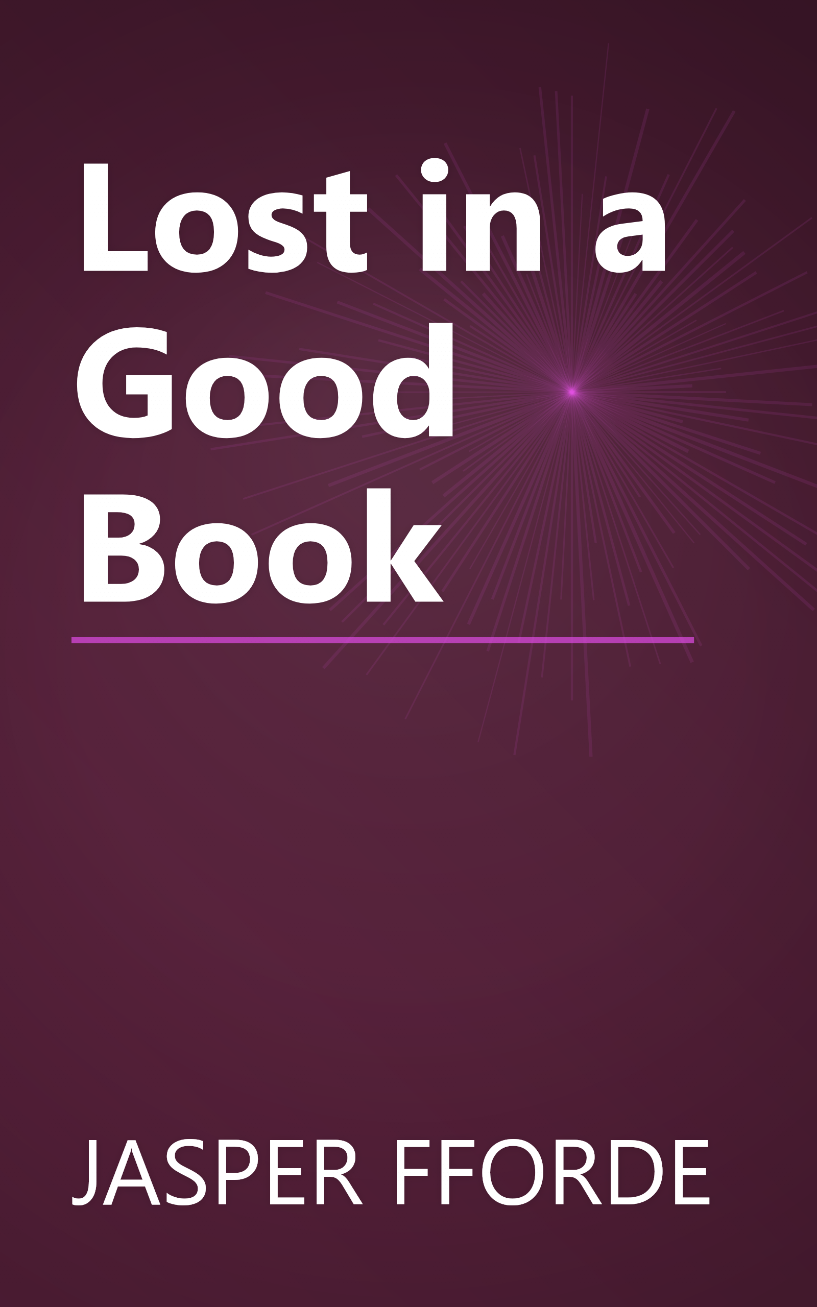 Lost in a Good Book book cover