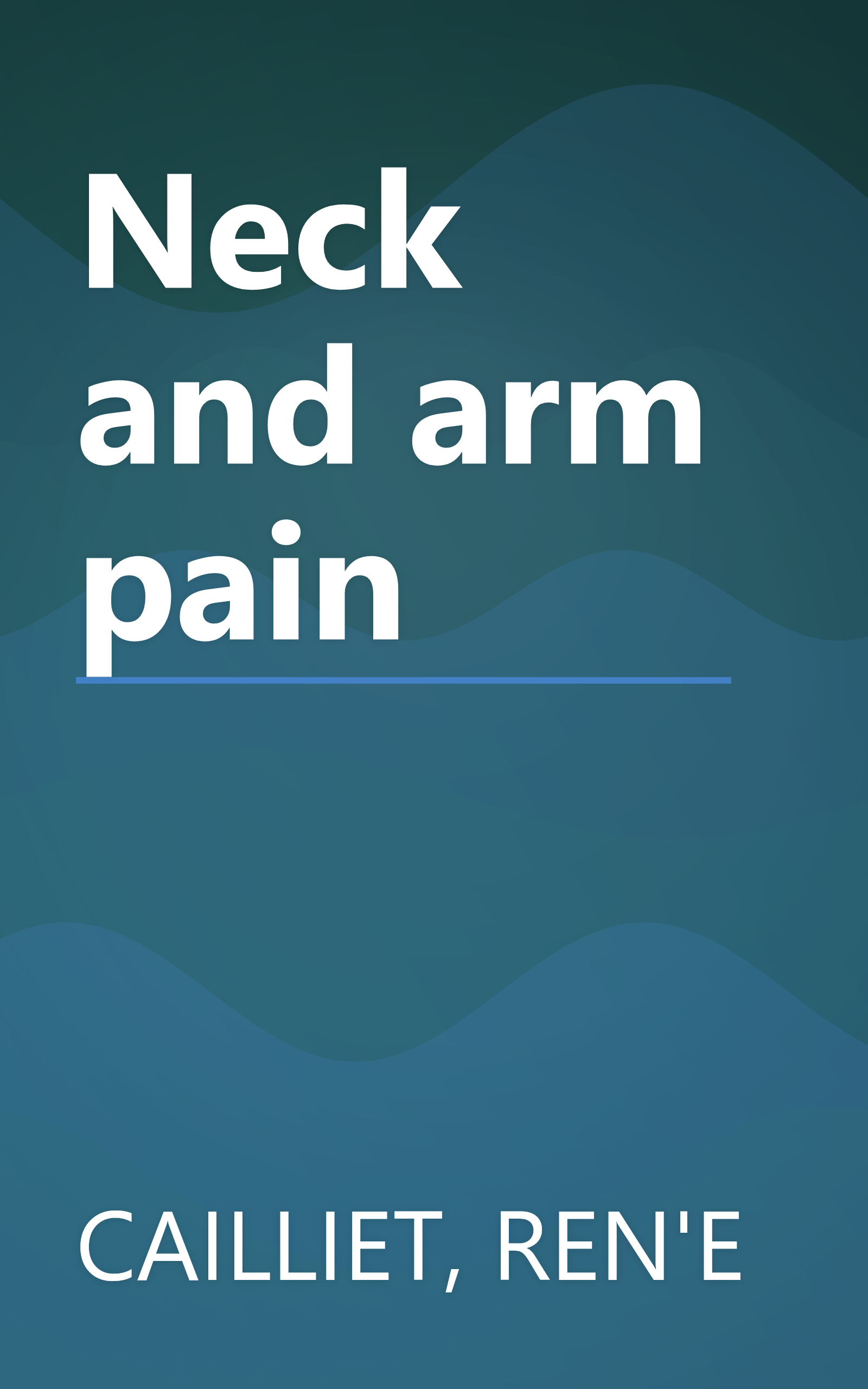 Neck and arm pain book cover