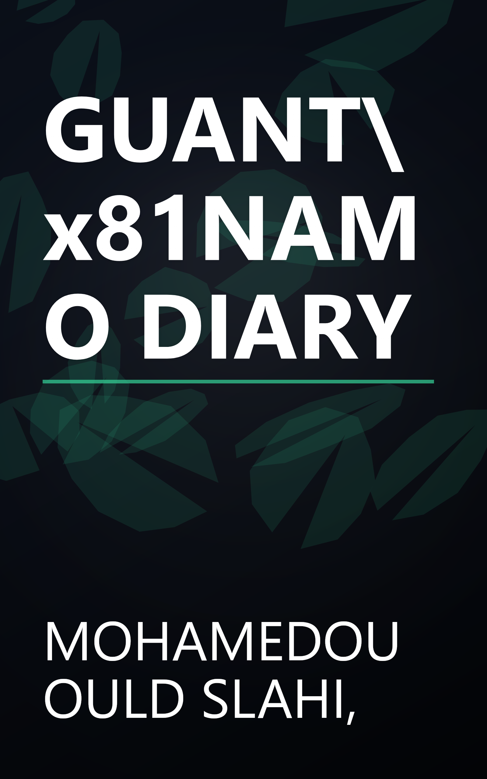 GUANT\x81NAMO DIARY book cover
