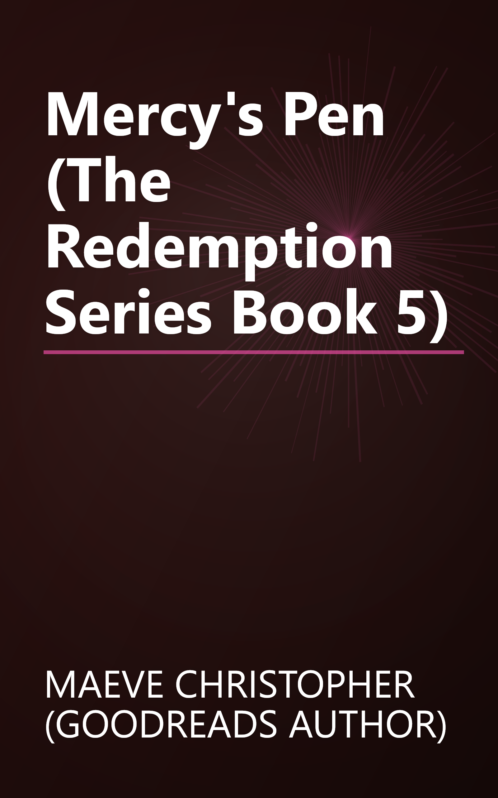 Mercy's Pen (The Redemption Series Book 5) book cover