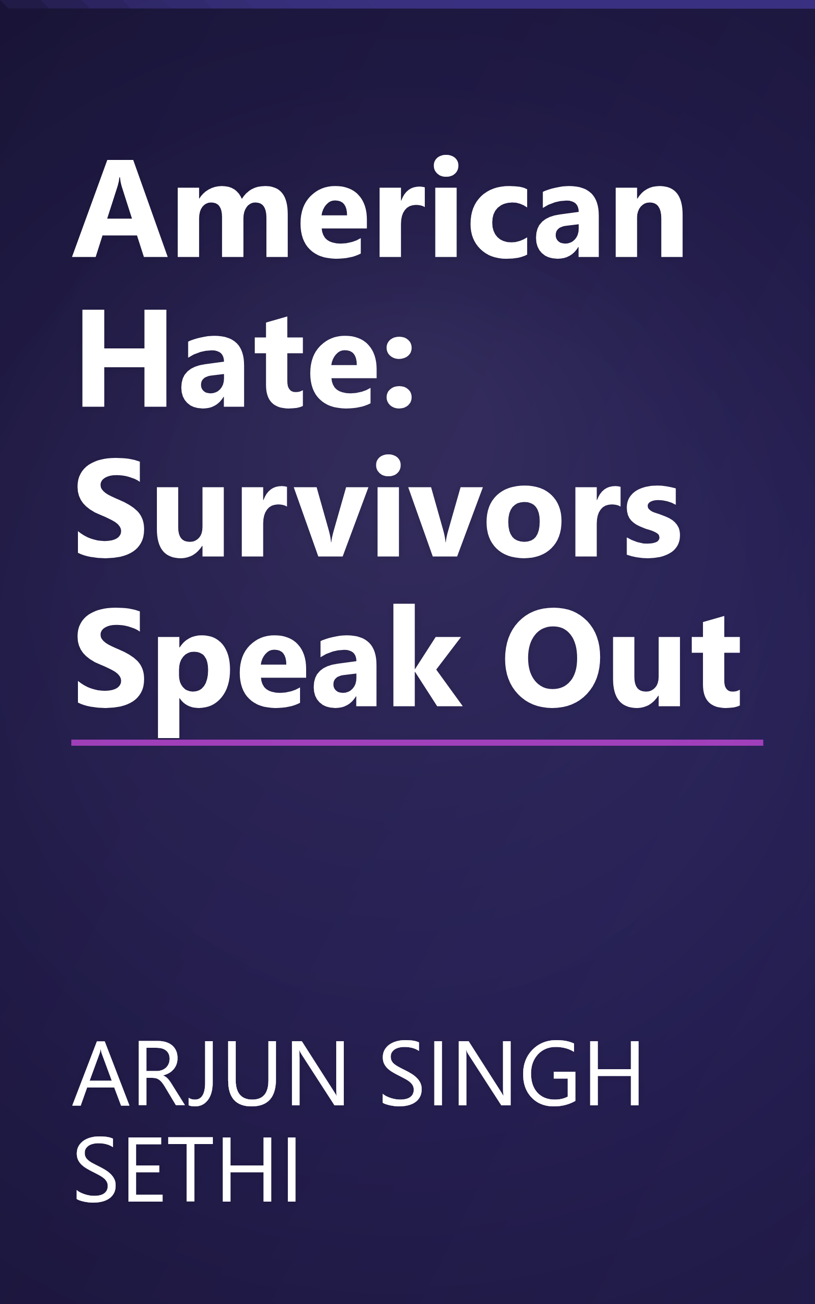 American Hate: Survivors Speak Out book cover