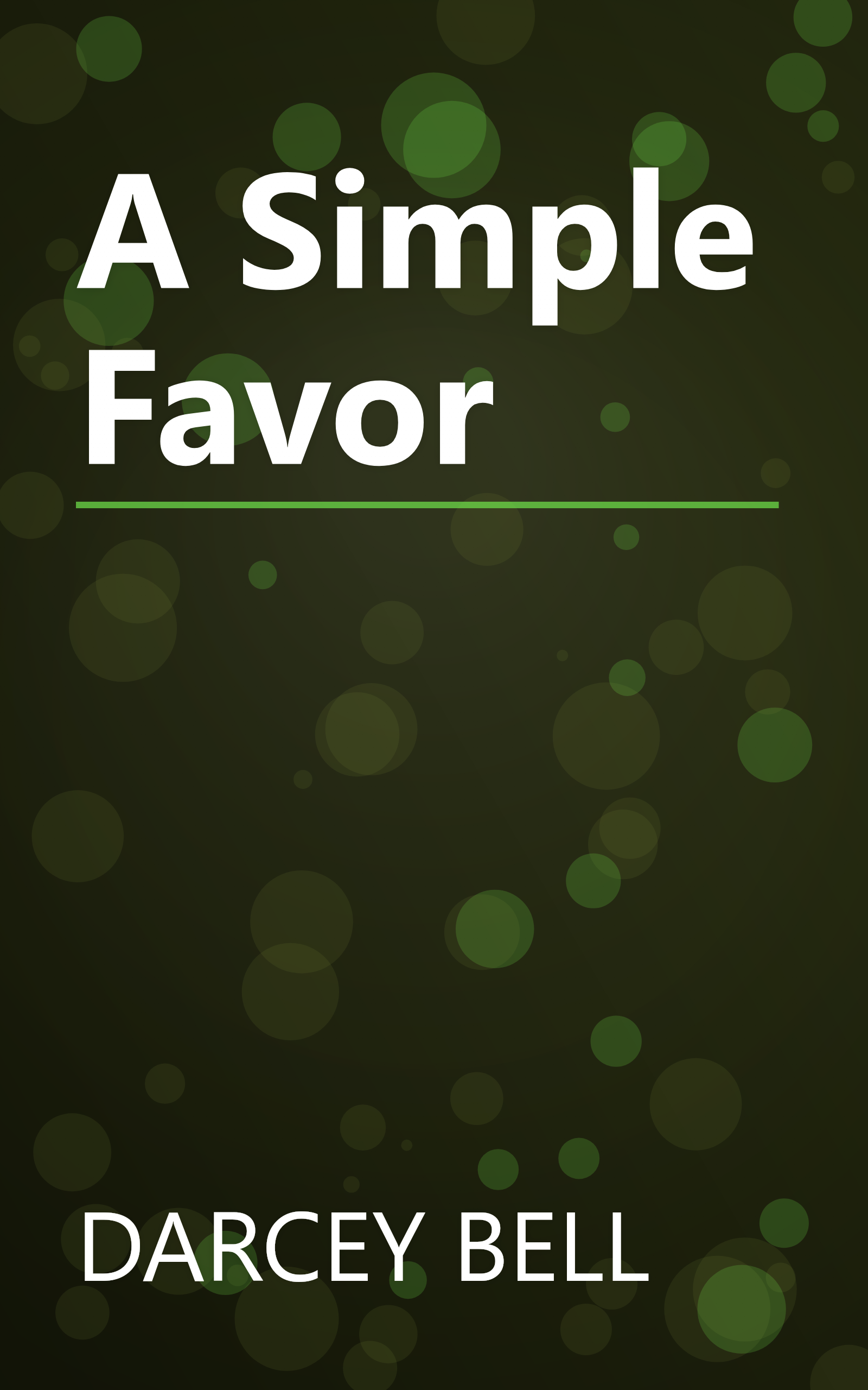 A Simple Favor book cover