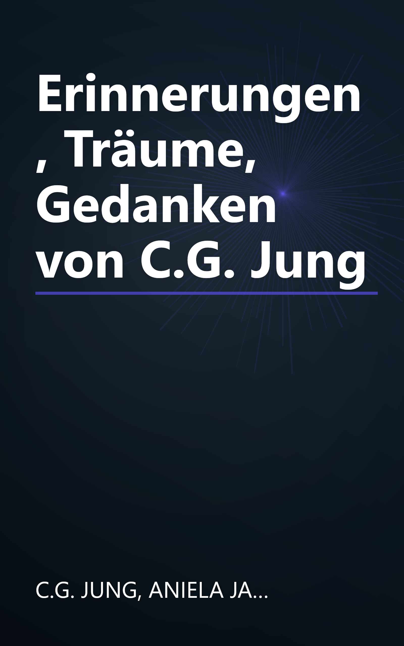 Erinnerungen, Träume, Gedanken von C.G. Jung book cover