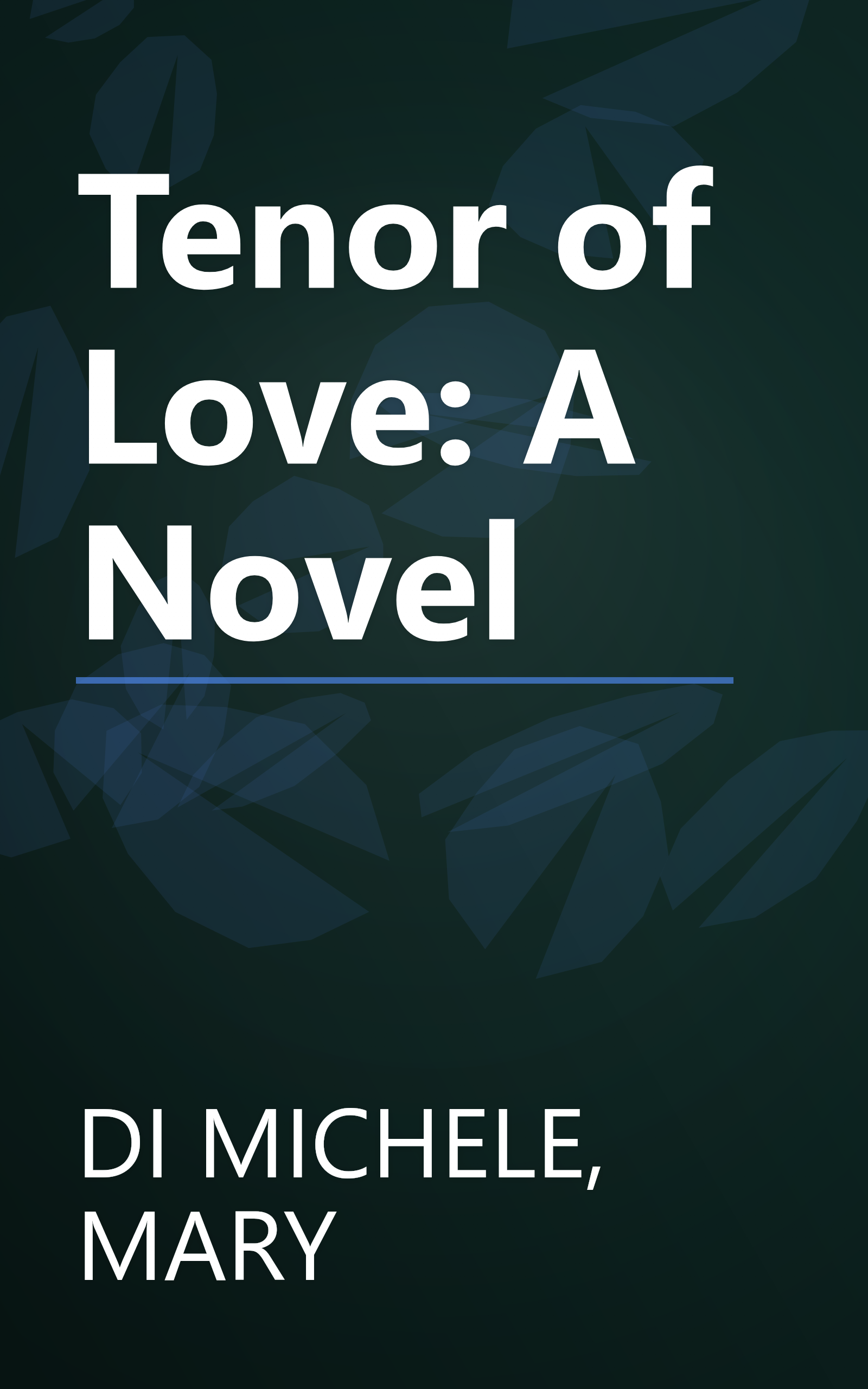 Tenor of Love: A Novel book cover