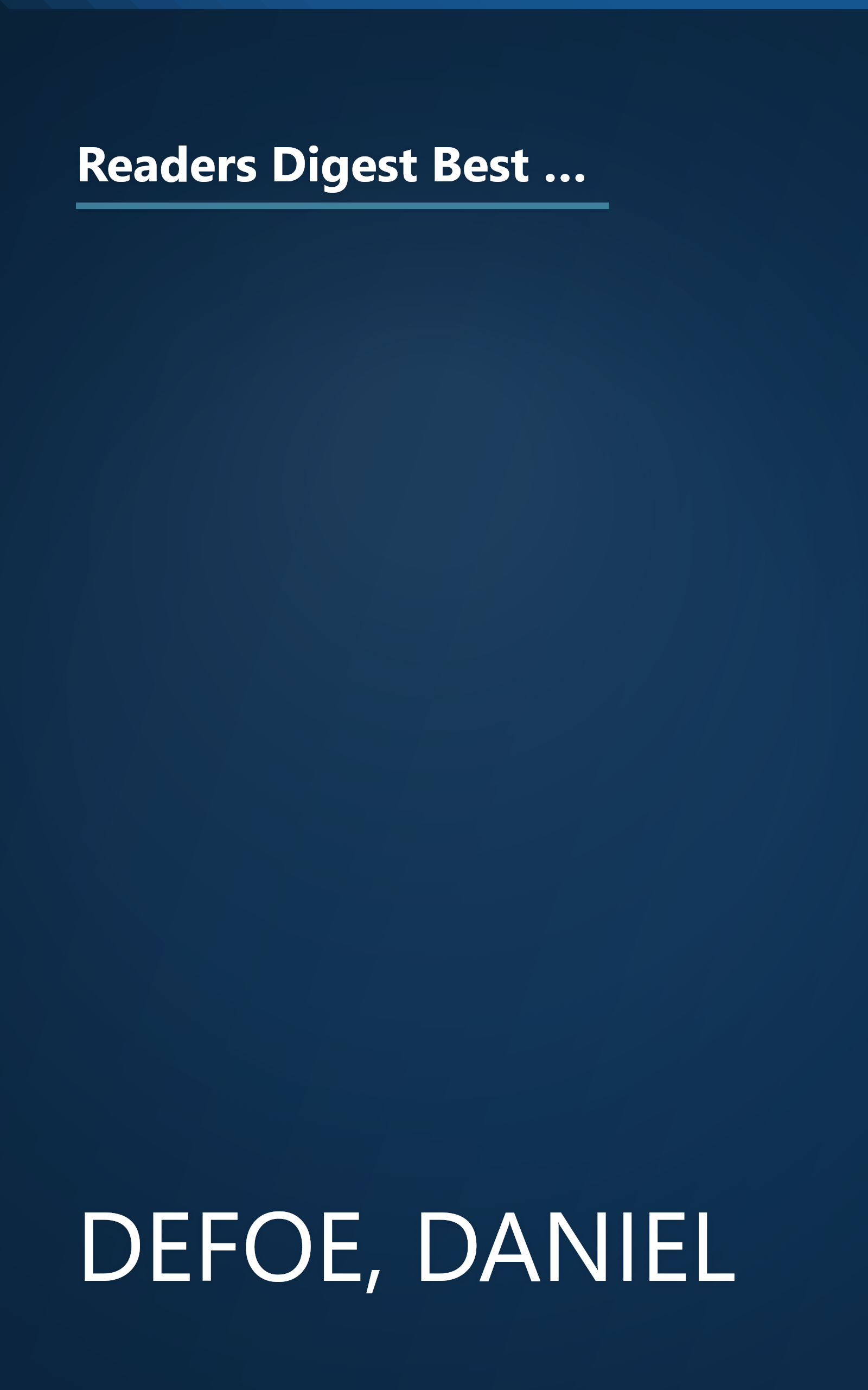 Readers Digest Best Loved Books for Young Readers: The Life and Strange Surprising Adventures of Robinson Crusoe book cover