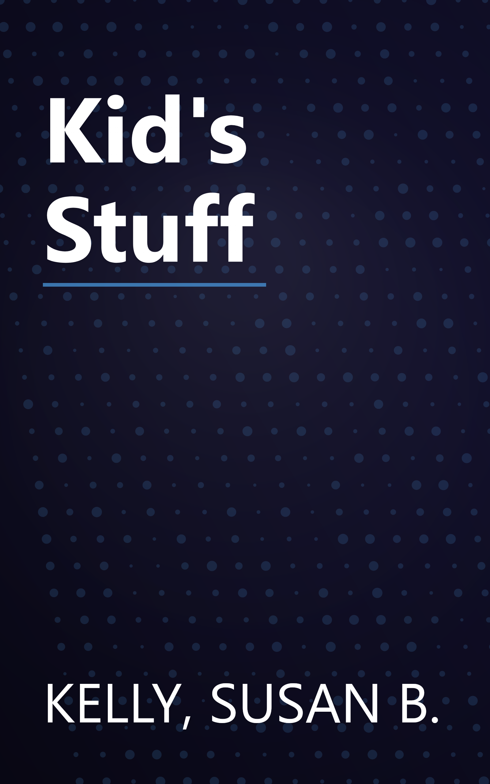 Kid's Stuff book cover