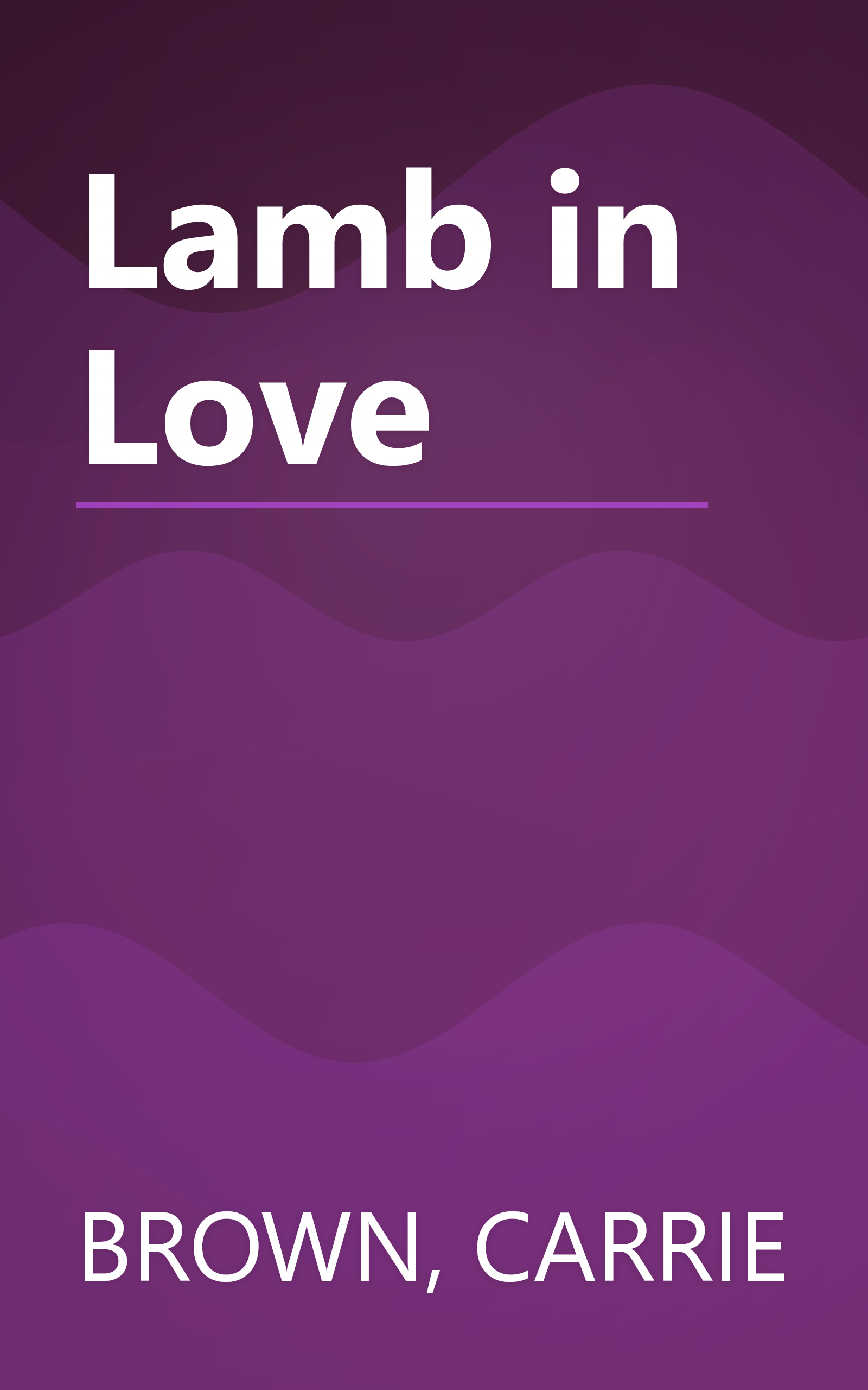 Lamb in Love book cover