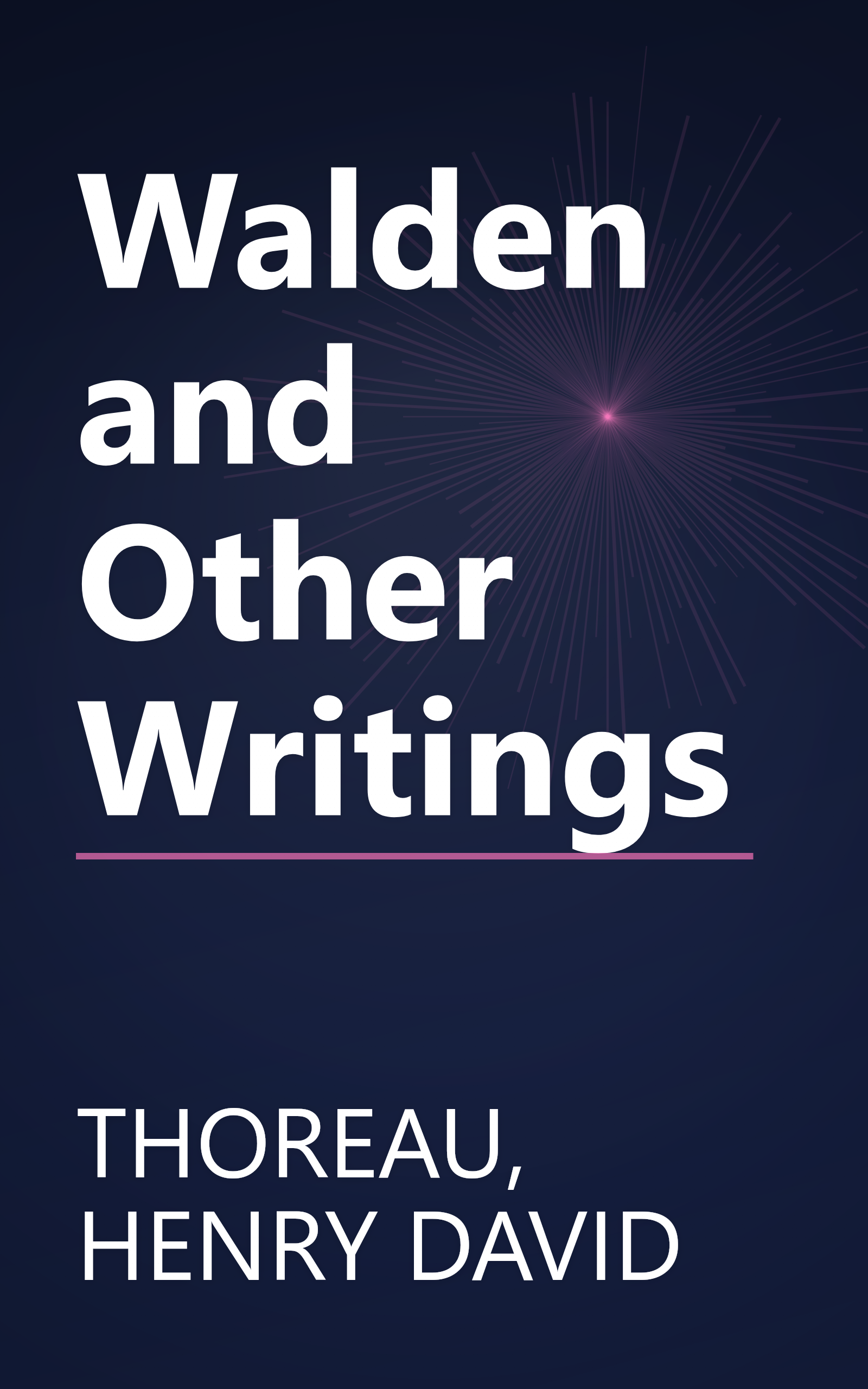 Walden and Other Writings book cover