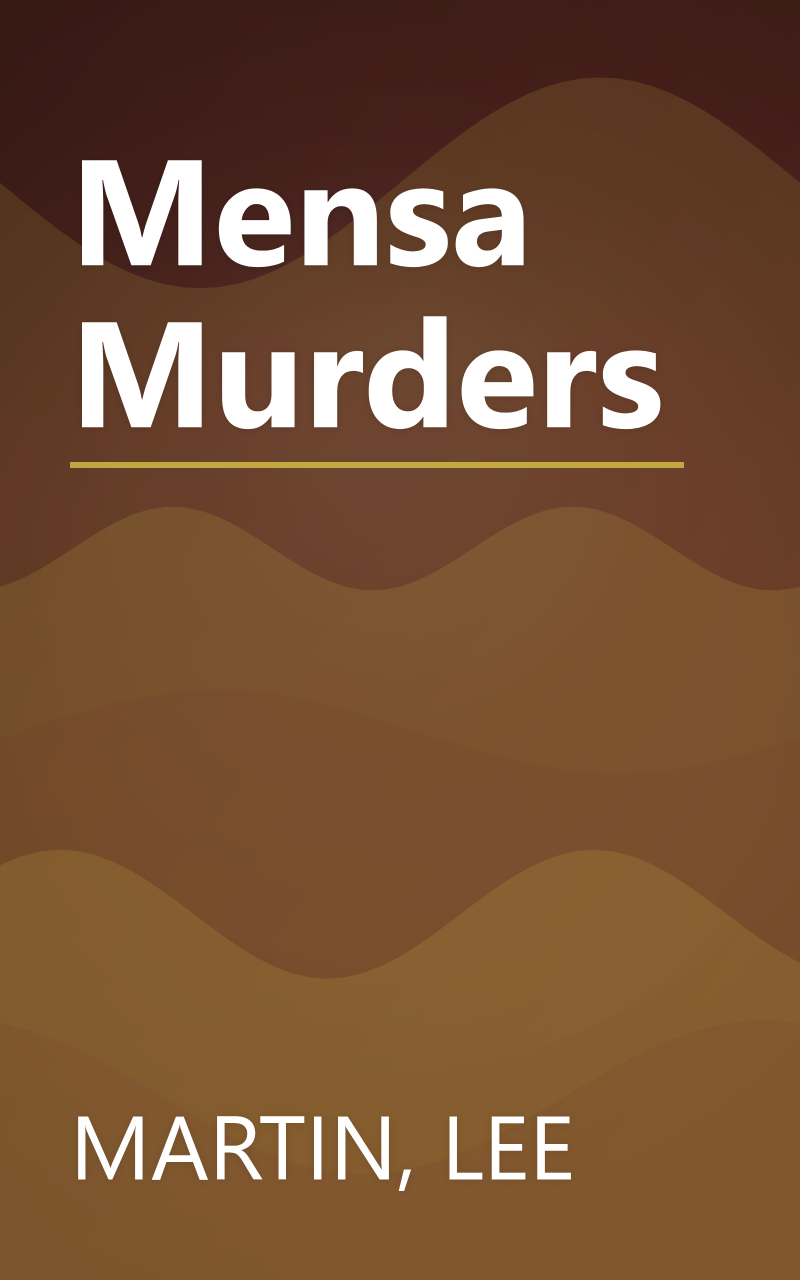 Mensa Murders book cover