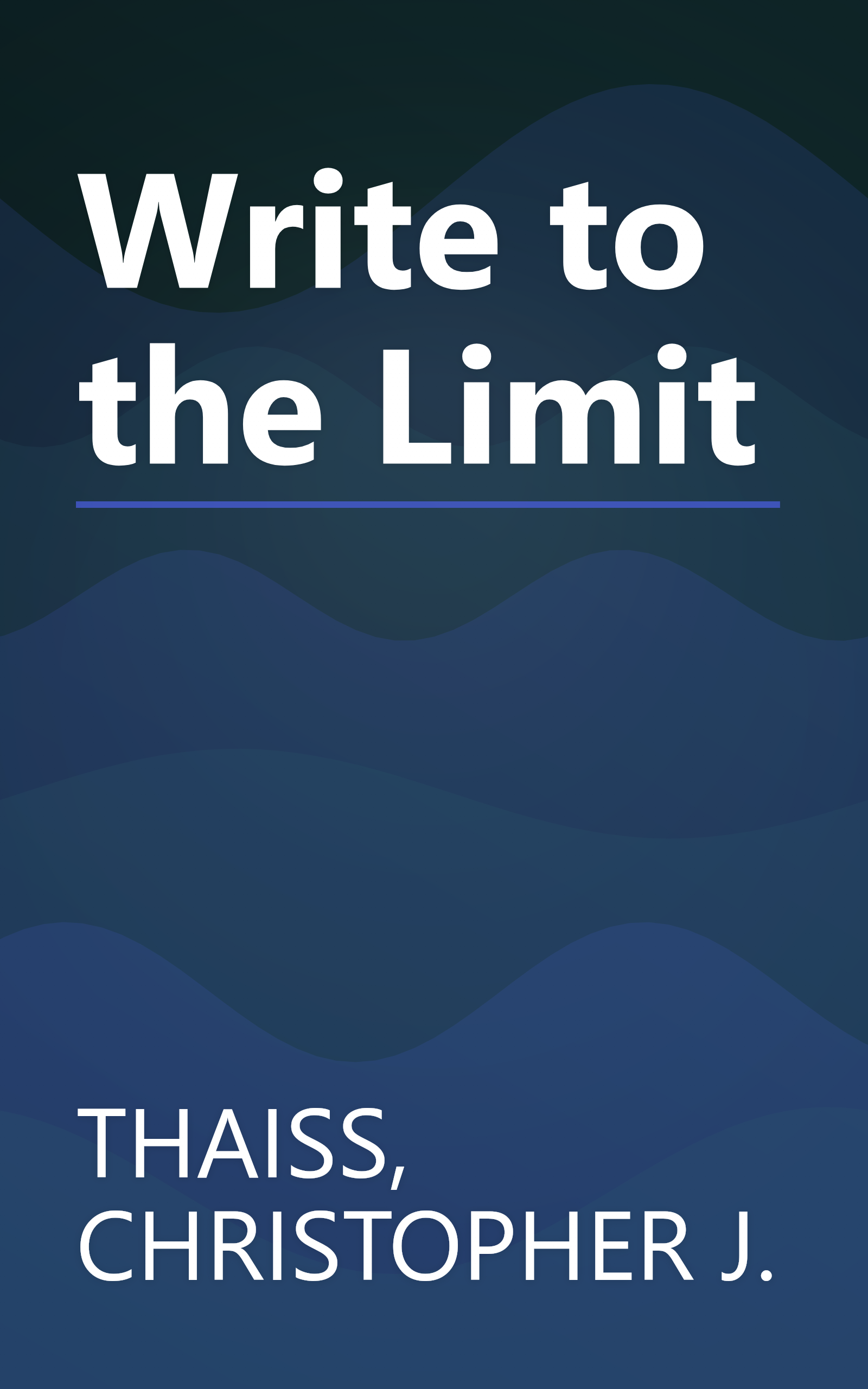 Write to the Limit book cover