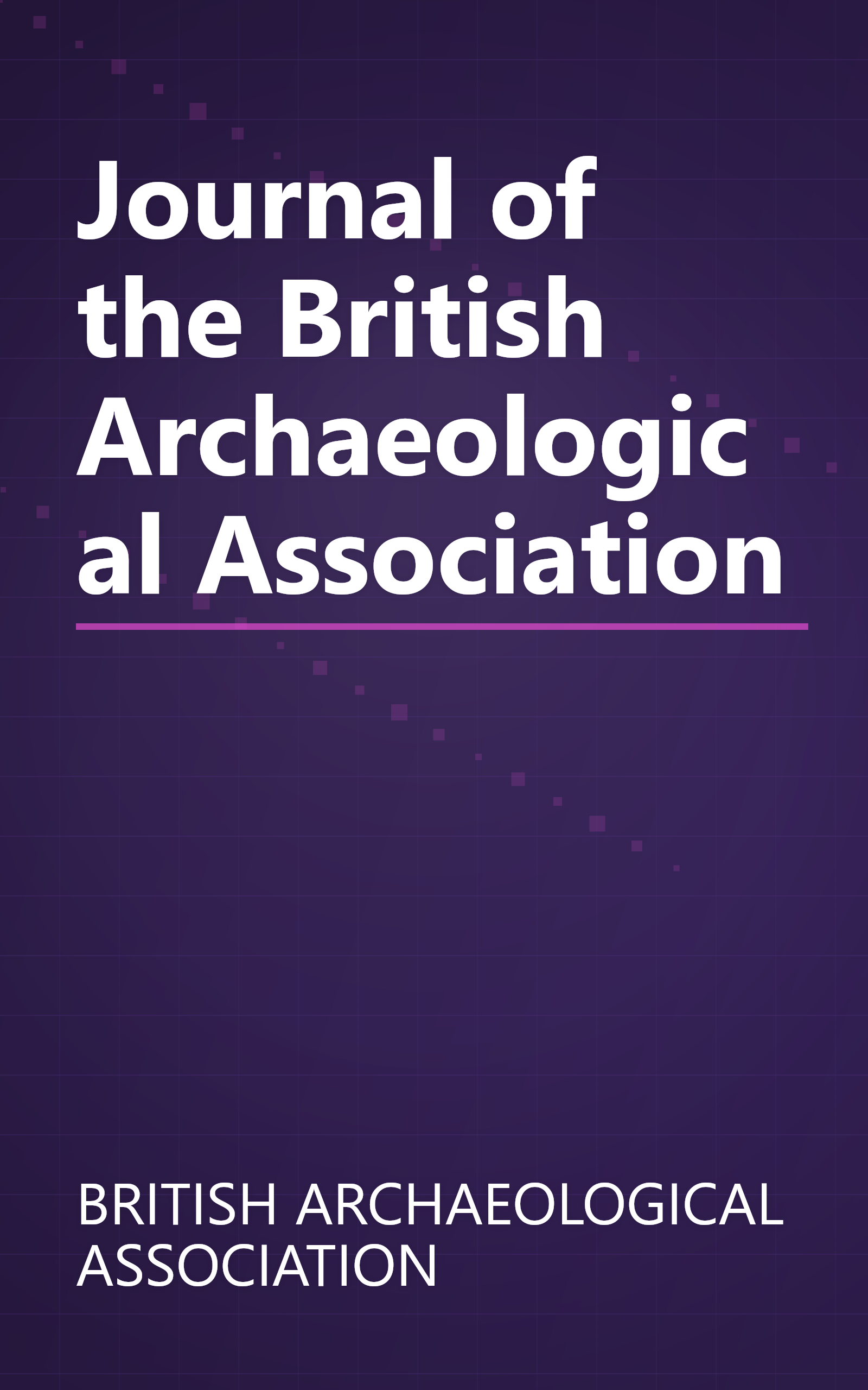 Journal of the British Archaeological Association book cover