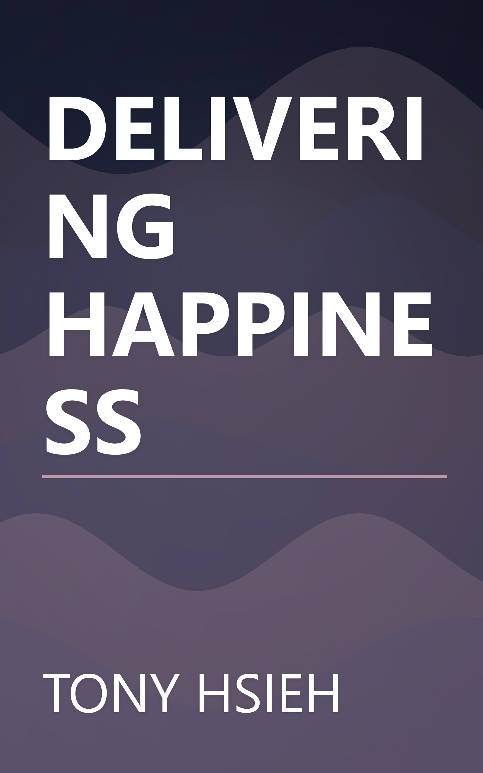 DELIVERING HAPPINESS book cover