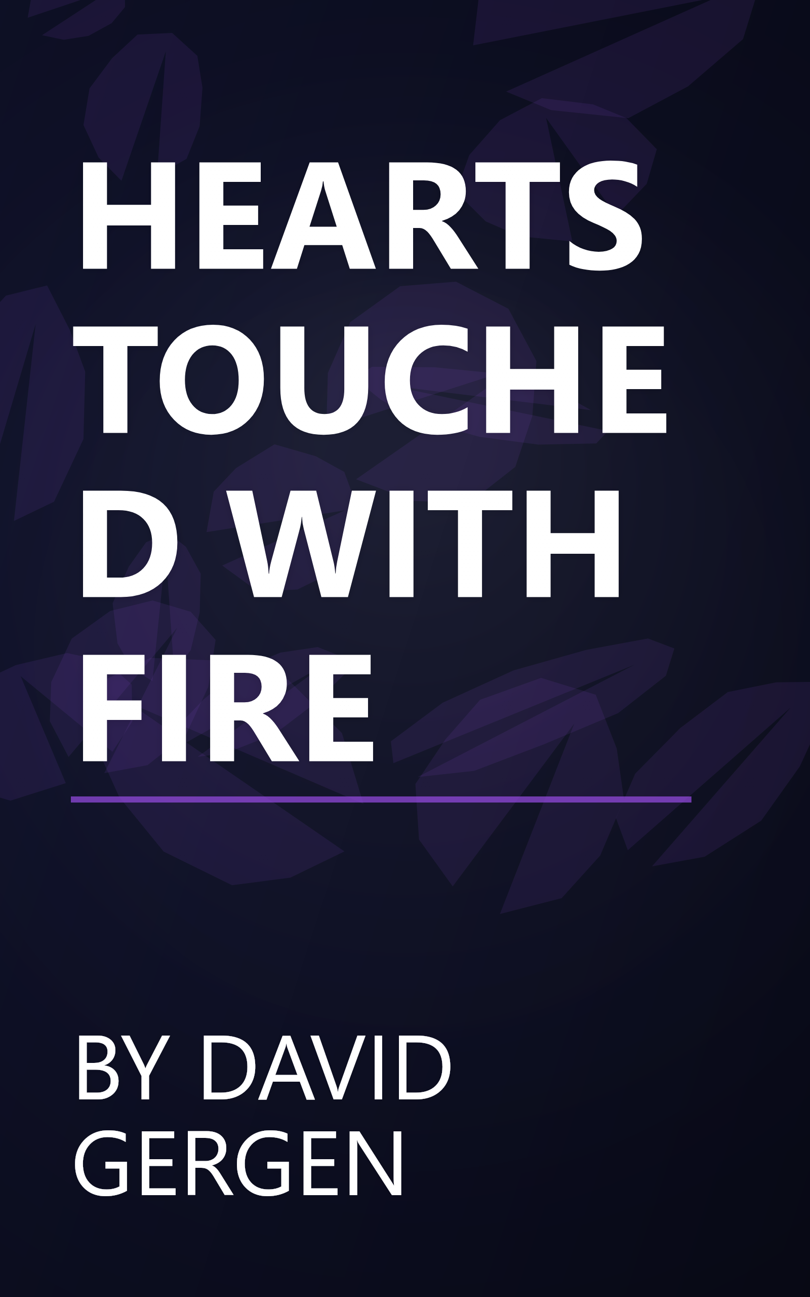 HEARTS TOUCHED WITH FIRE book cover