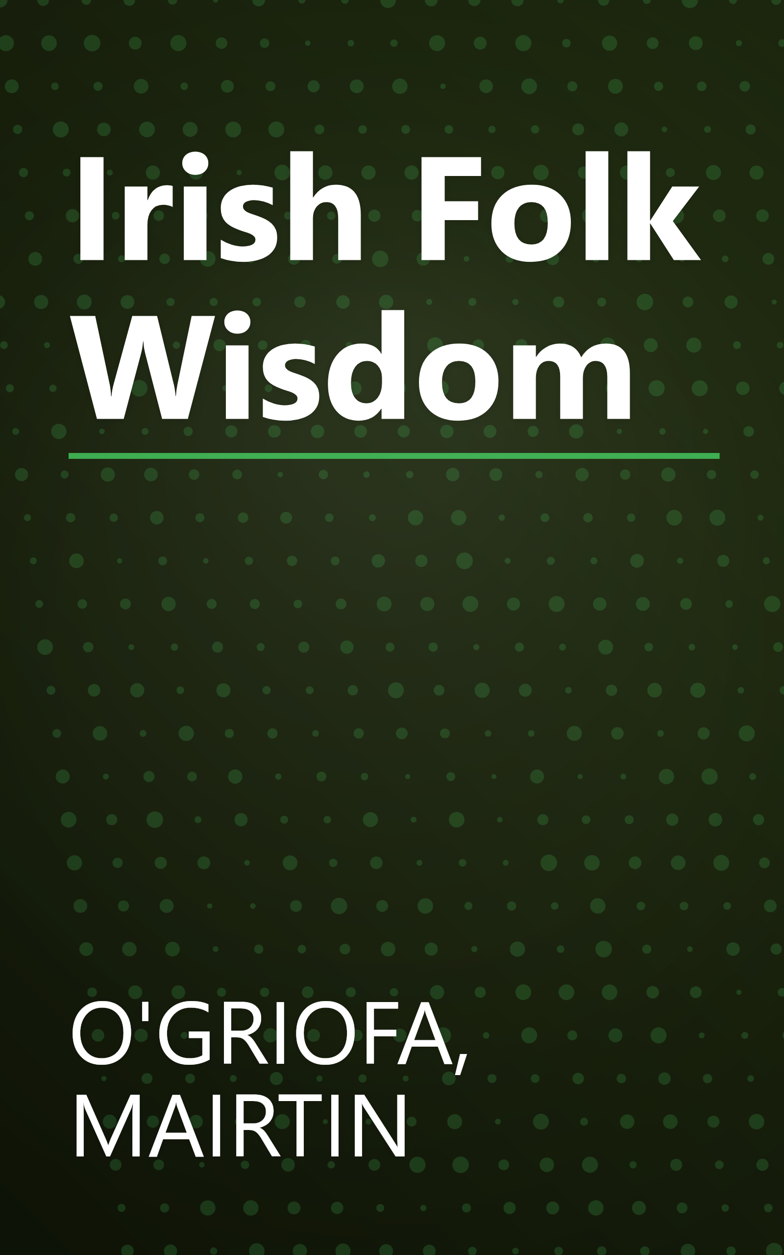 Irish Folk Wisdom book cover