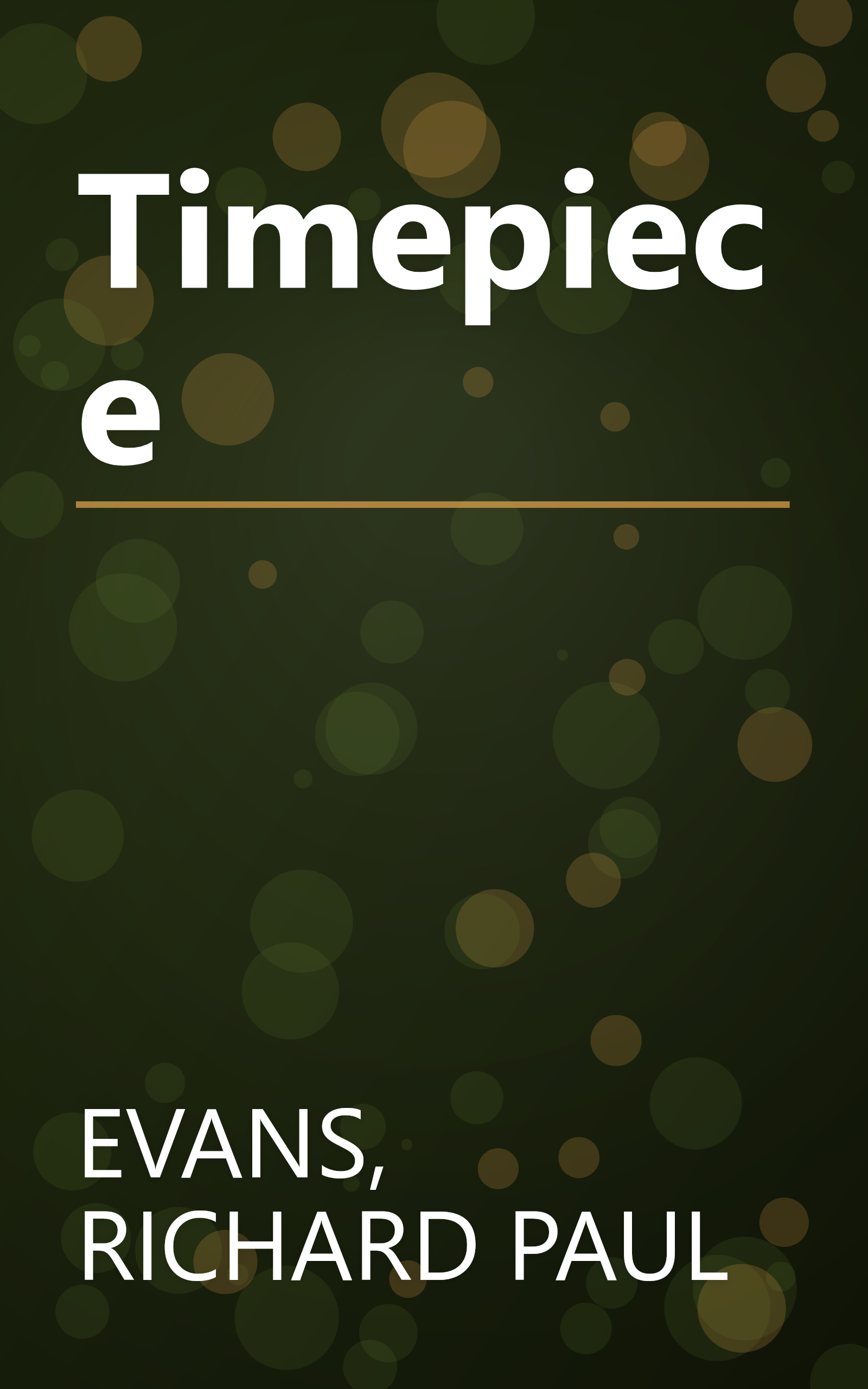 Timepiece book cover