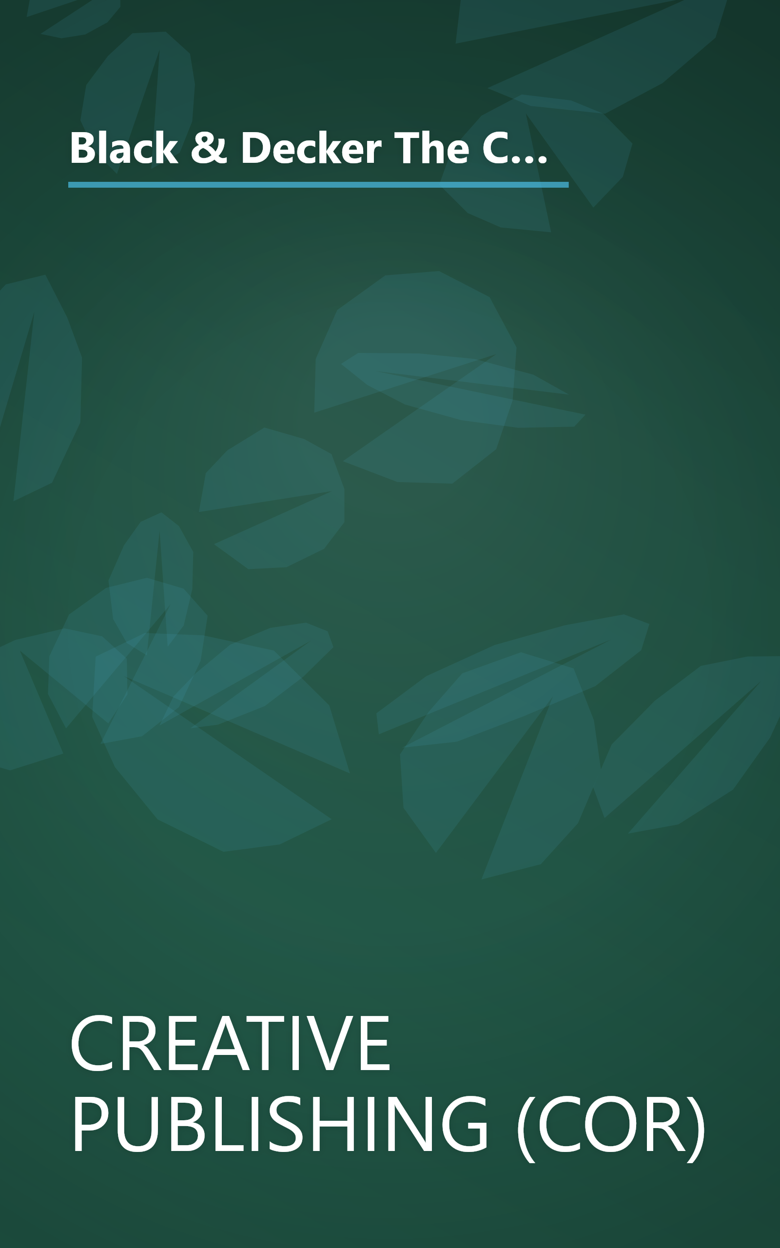 Black & Decker The Complete Photo Guide to Home Repair: with 350 Projects and 2000 Photos (Black & Decker Complete Photo Guide) book cover