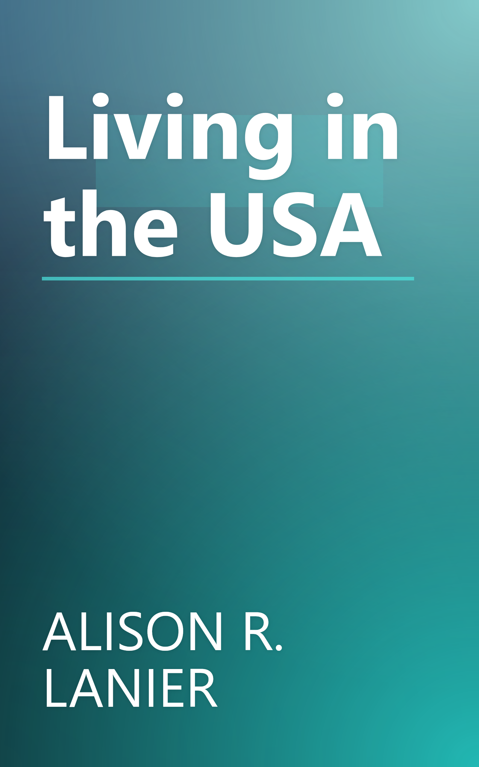 Living in the USA book cover