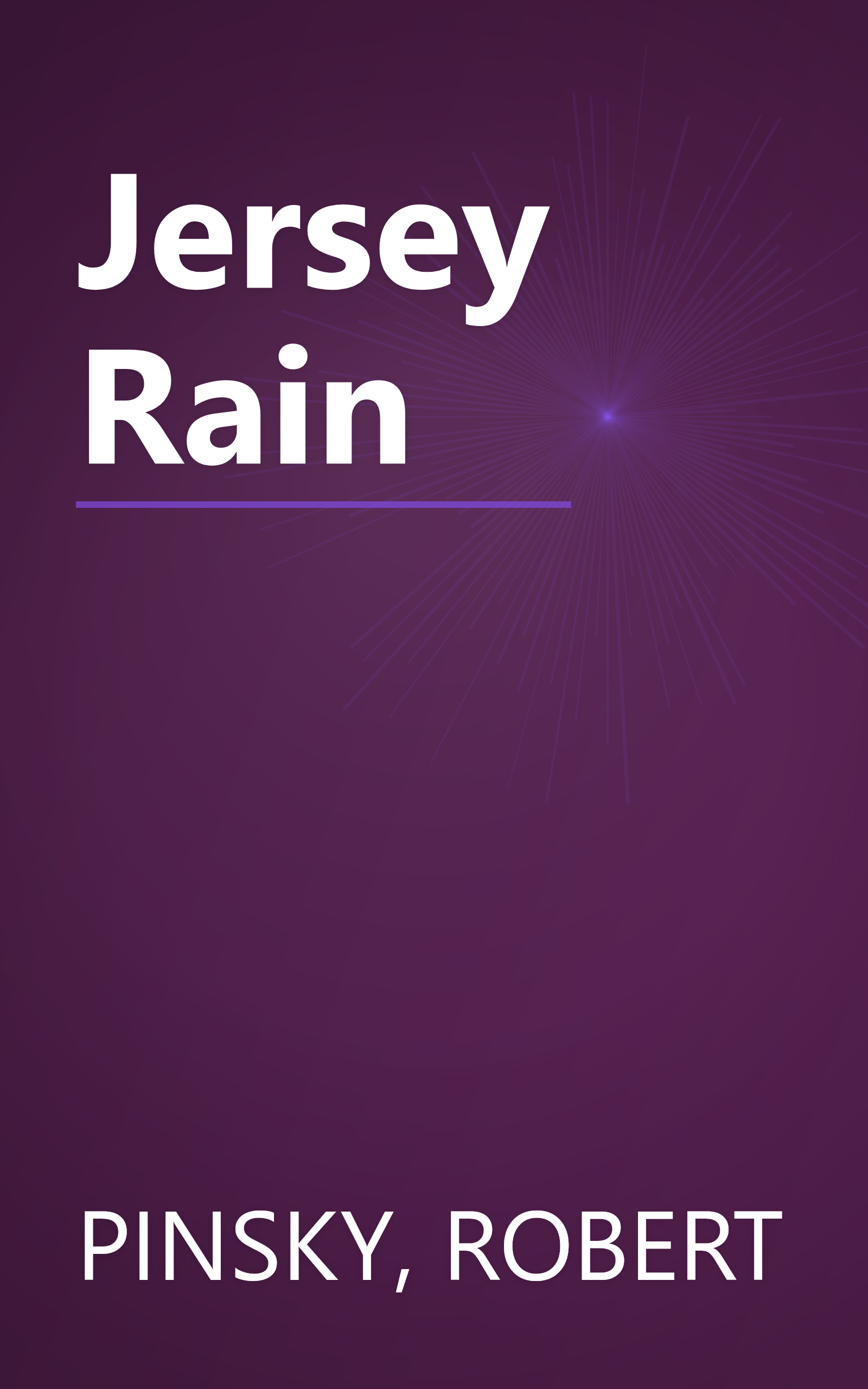 Jersey Rain book cover