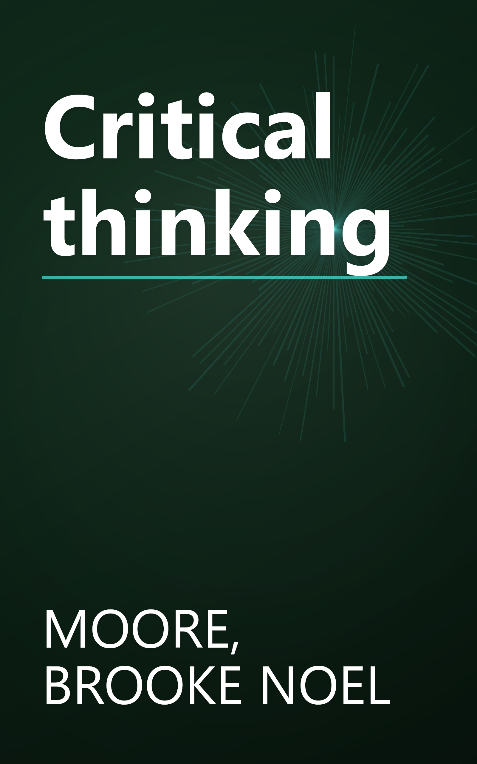 Critical thinking book cover