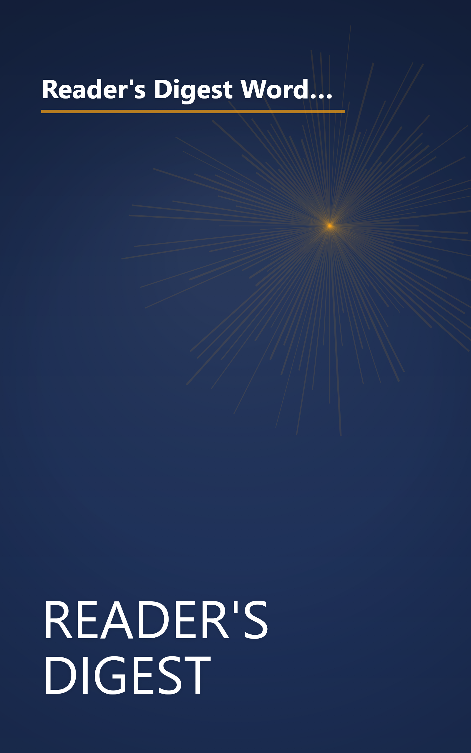 Reader's Digest Word Power Quiz Book: 1,000 Word Challenges from America's Most Popular Magazine (50th Anniversary Celebration) book cover