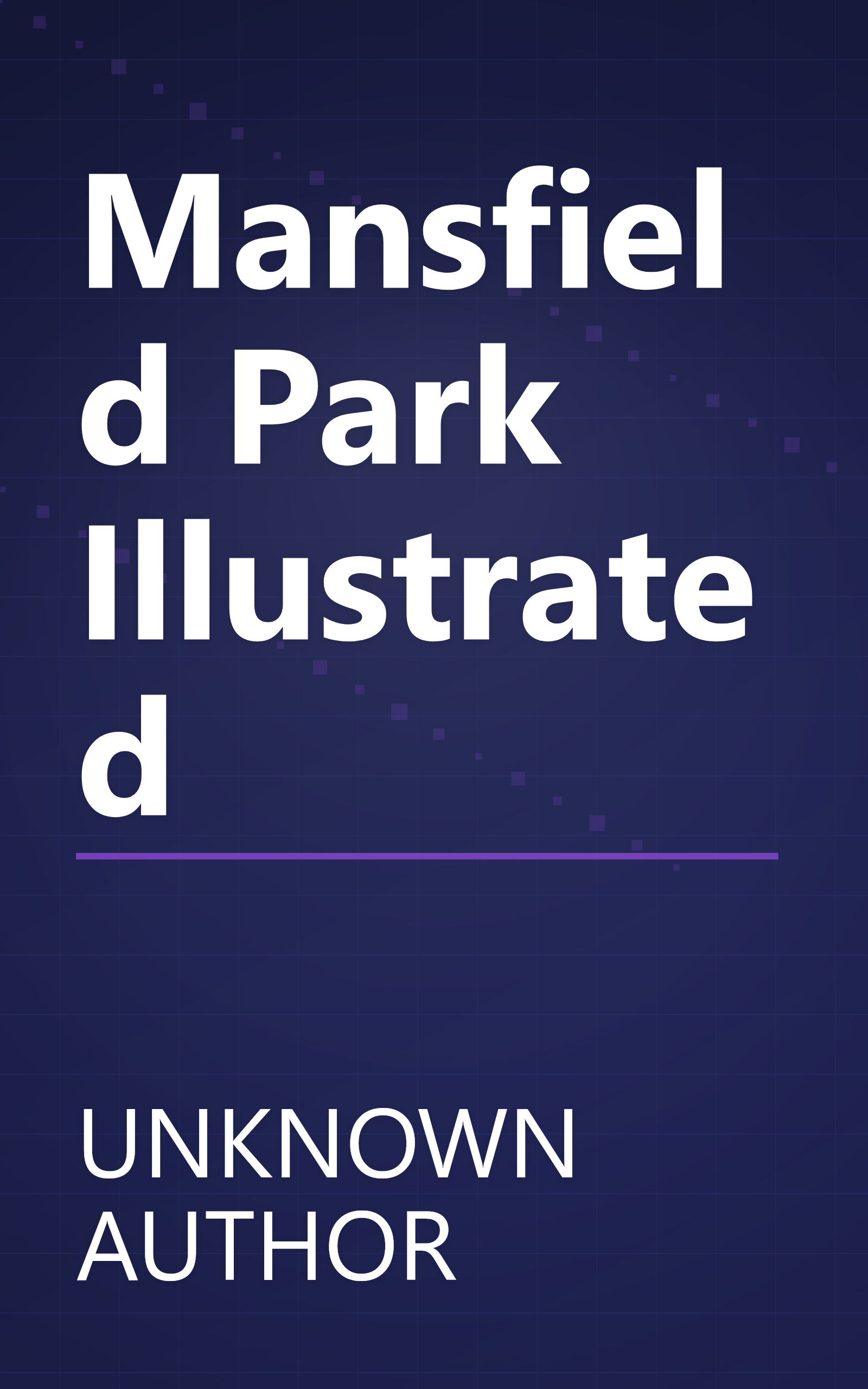 Mansfield Park Illustrated book cover