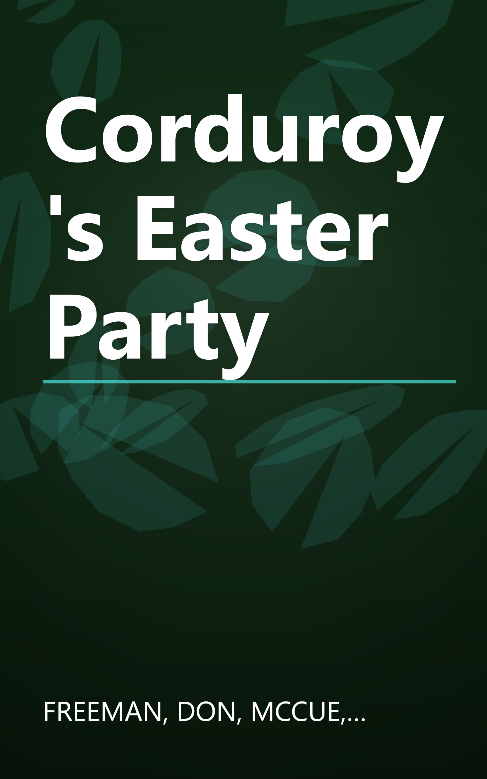 Corduroy's Easter Party book cover