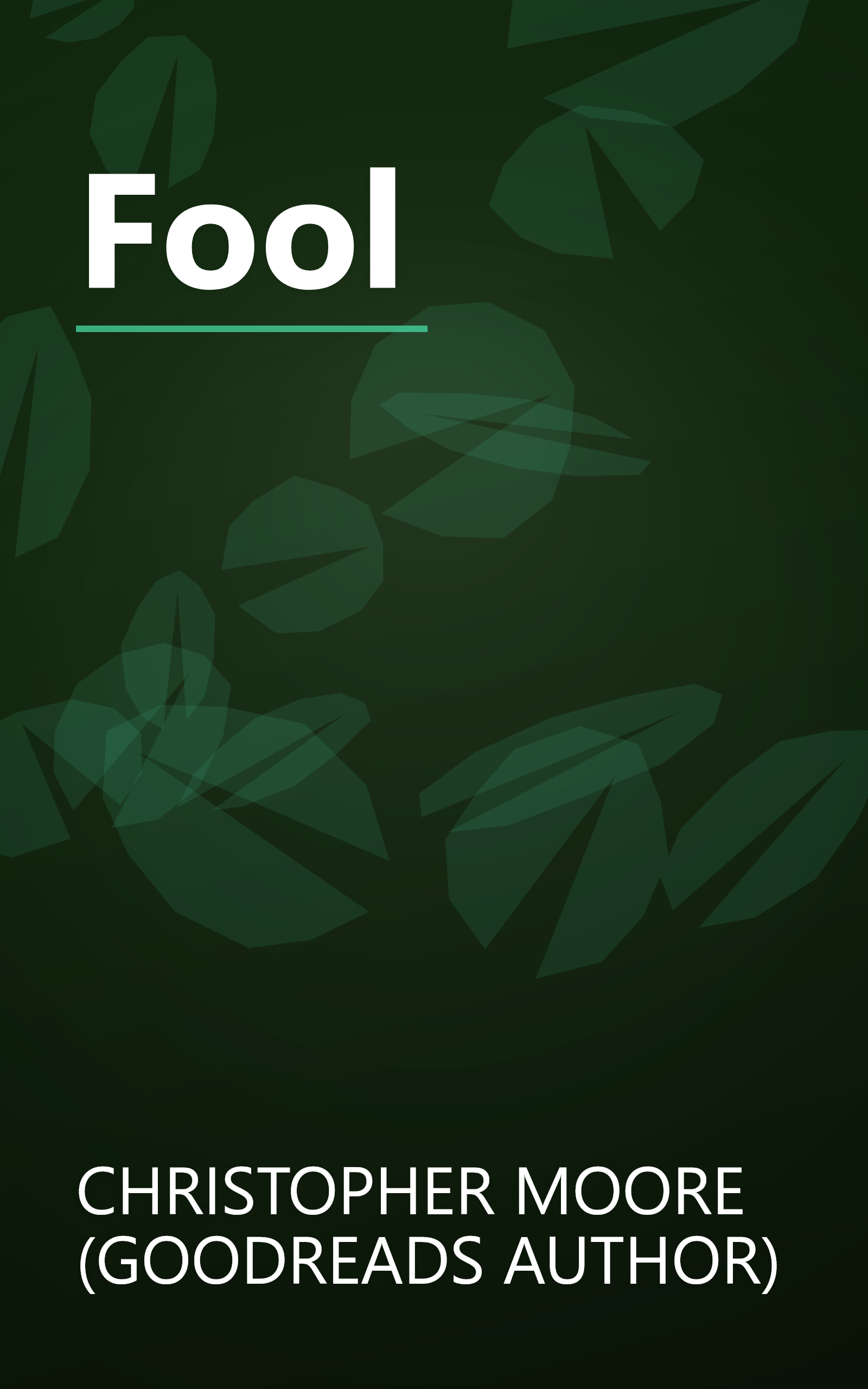 Fool book cover