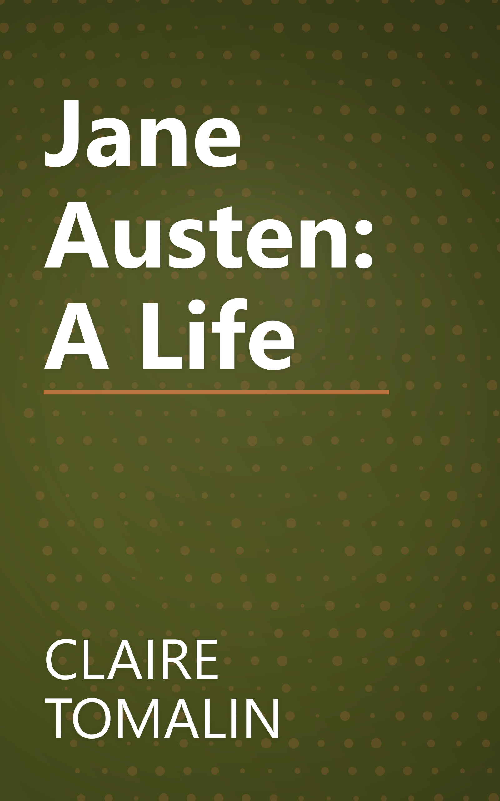 Jane Austen: A Life book cover